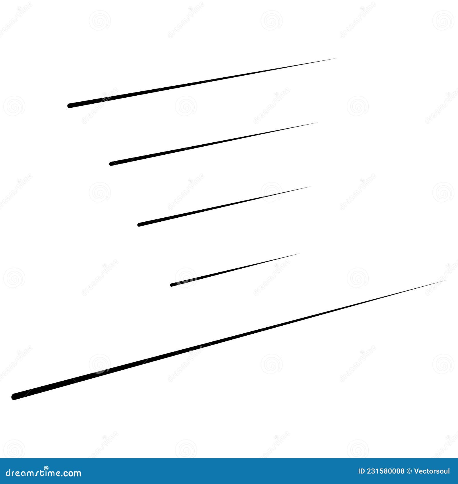 3D Straight, Parallel Dynamic Irregular Lines, Stripes Element. Action ...