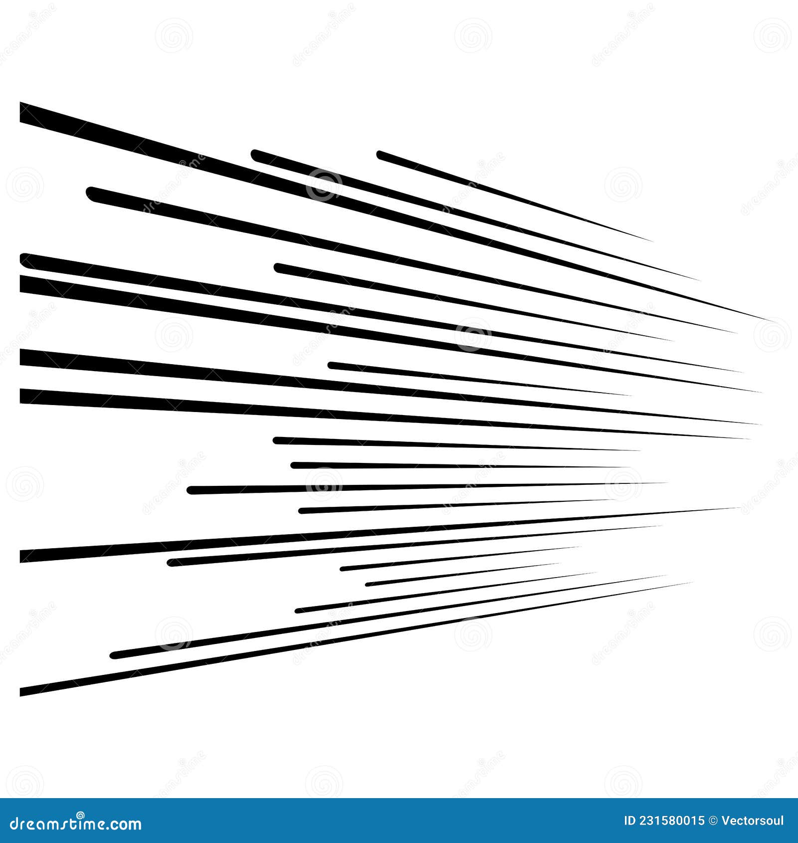 3D Straight, Parallel Dynamic Irregular Lines, Stripes Element. Action ...