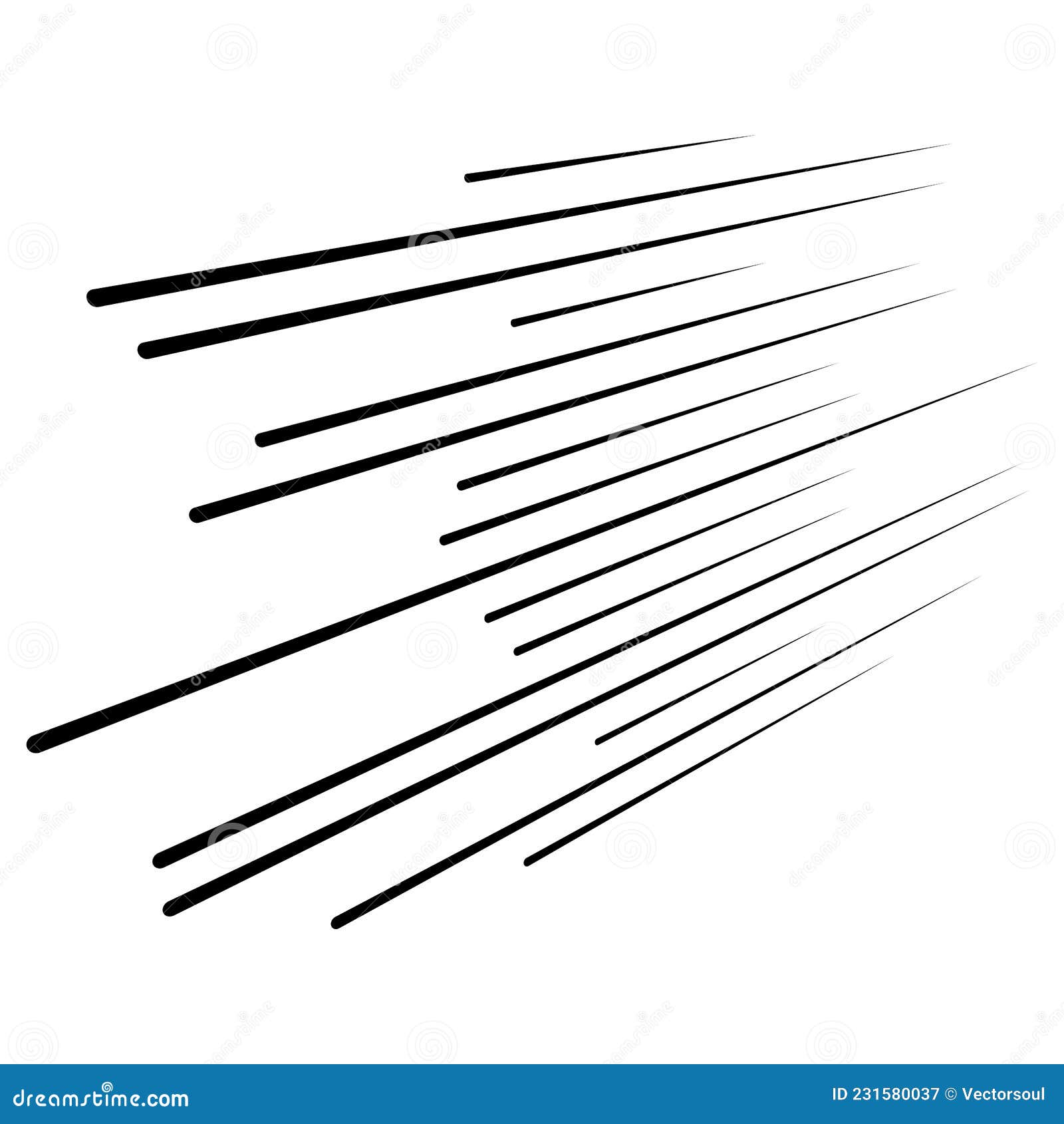 3D Straight, Parallel Dynamic Irregular Lines, Stripes Element. Action ...