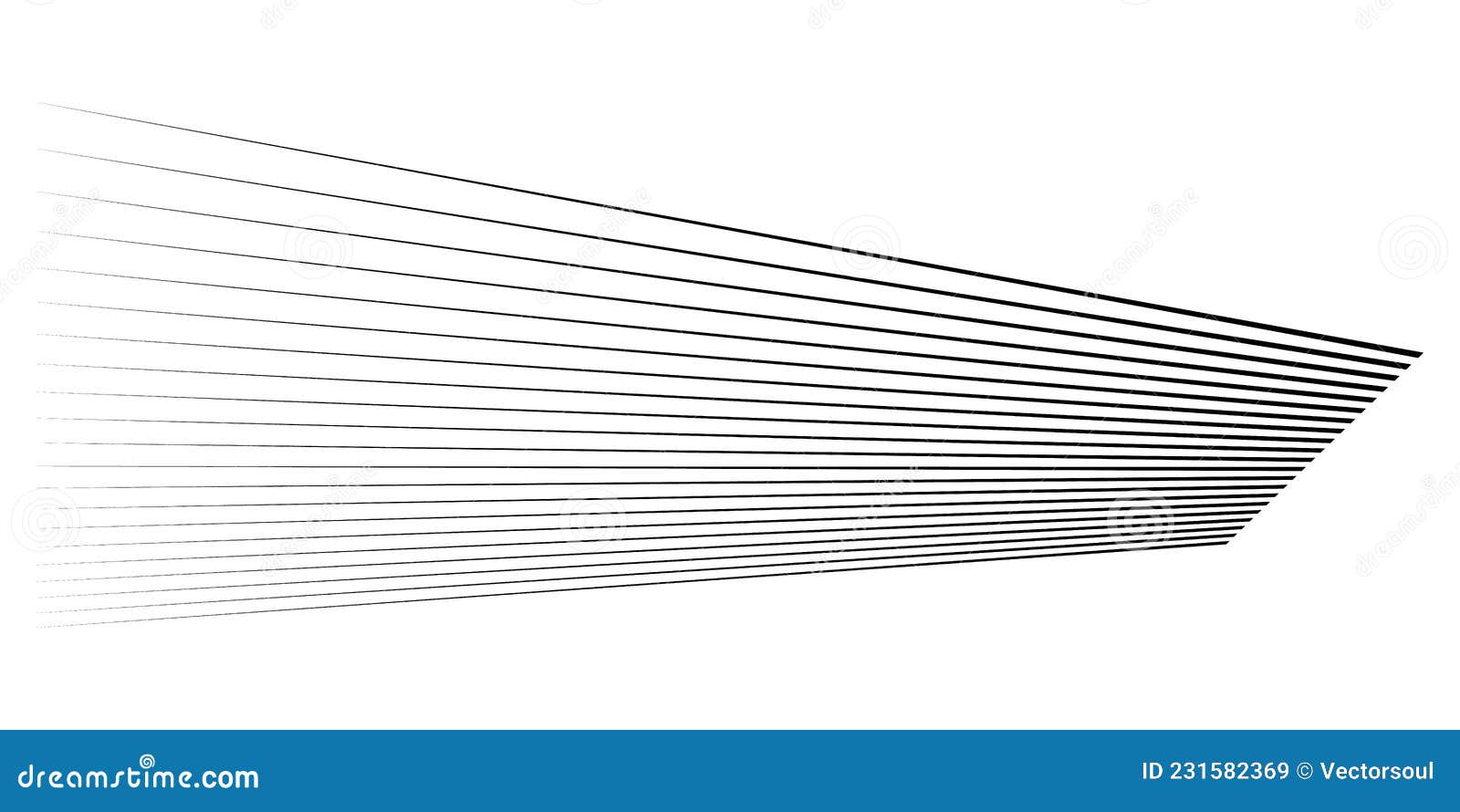 3D Straight, Parallel Dynamic Irregular Lines, Stripes Element. Action ...