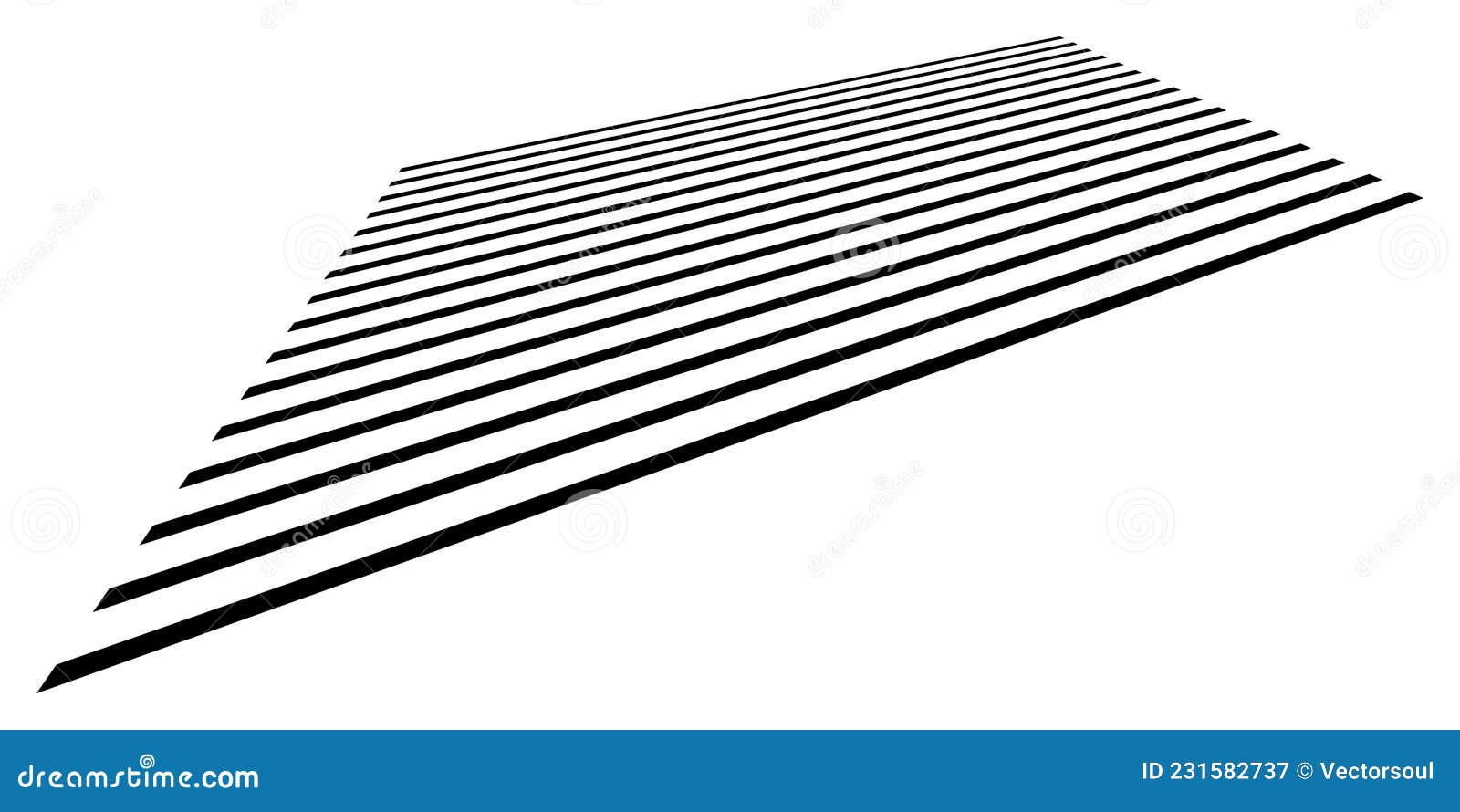 3D Straight, Parallel Dynamic Irregular Lines, Stripes Element. Action ...