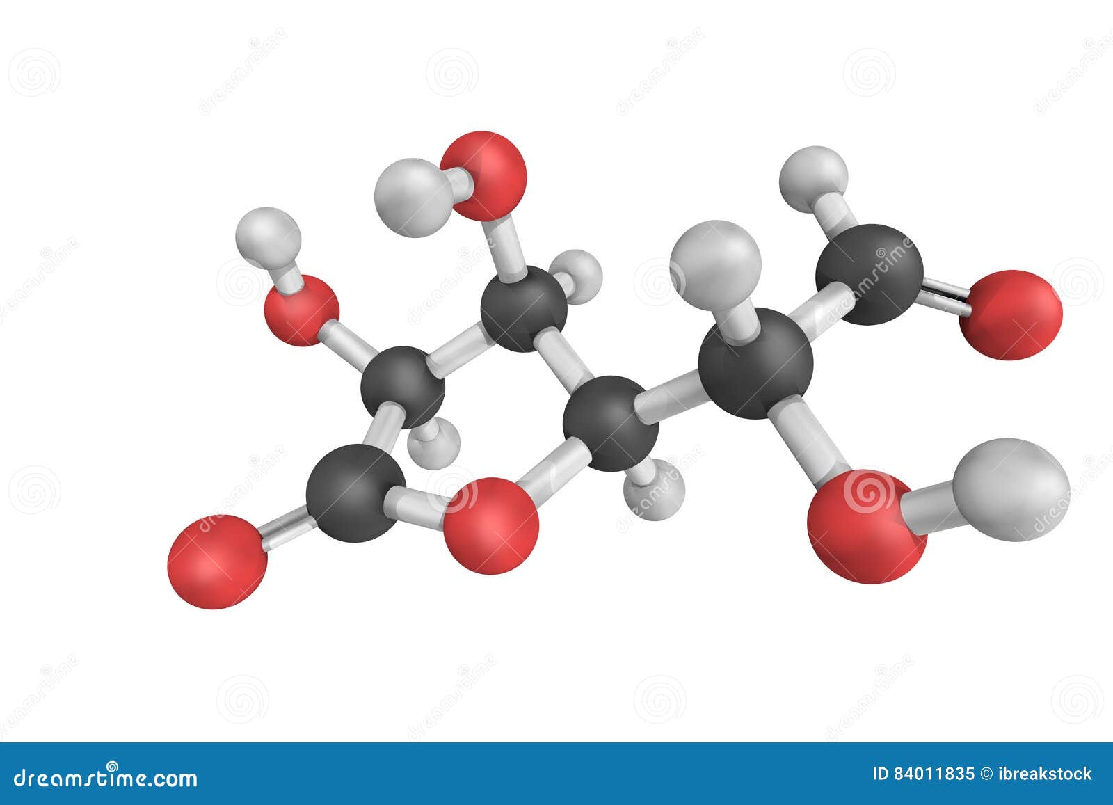 3d Structure of Glucuronolactone, a Naturally Occurring Chemical Stock ...