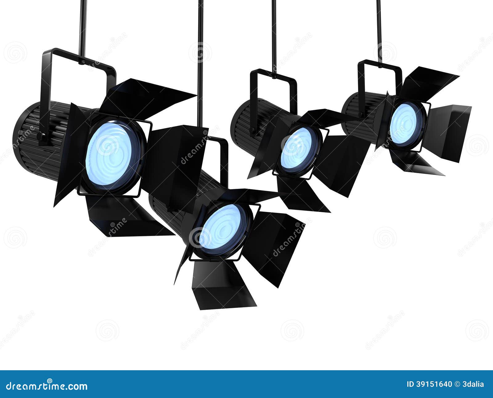 Studio Lights Clipart