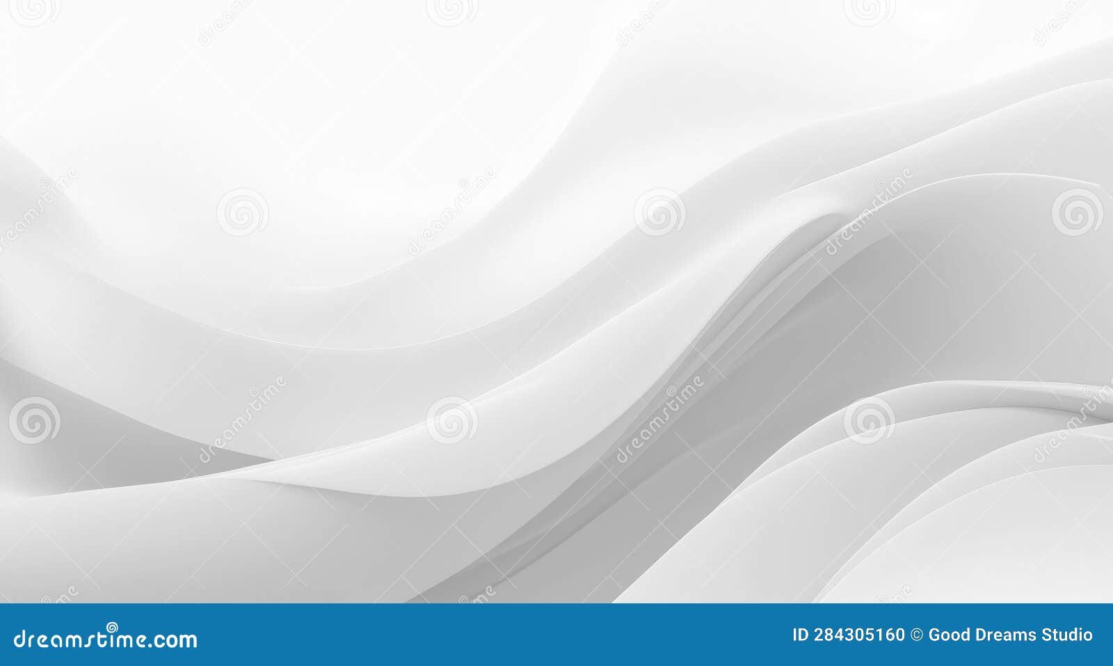 3D Style. Abstract Beautiful White Wavy Wallpaper Backgrounds Stock ...