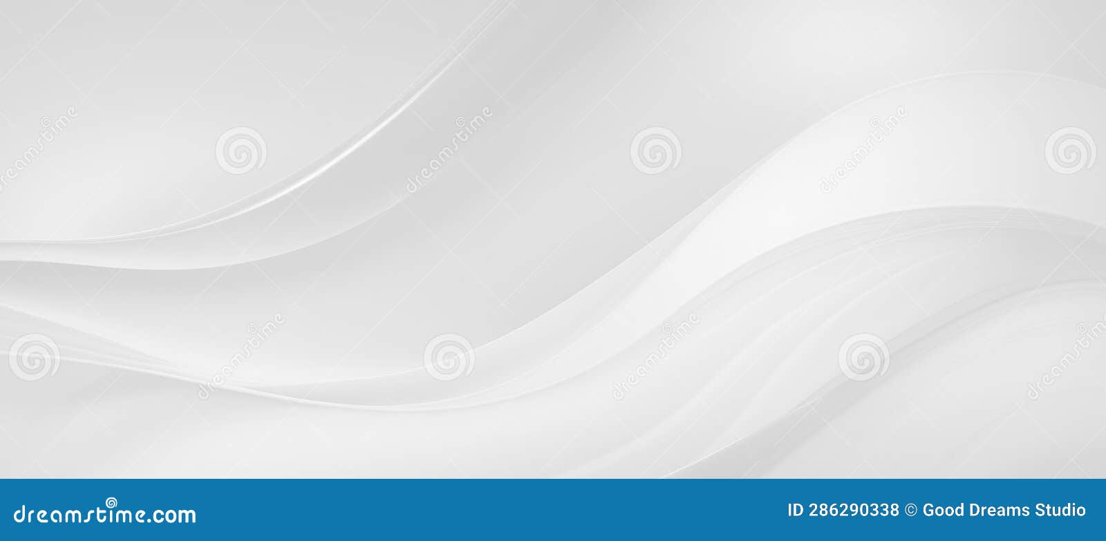 3D Style. Abstract Modern White Wave Design for Business Background ...