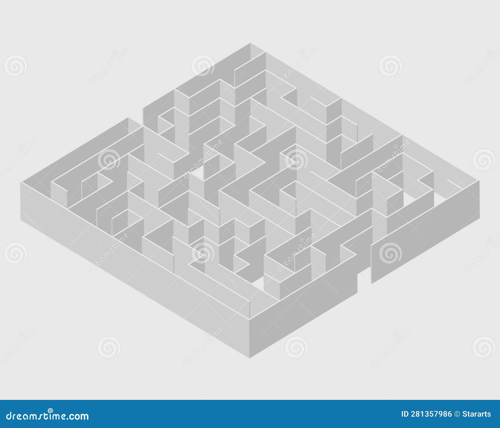 3d Style Labyrinth Puzzle Pattern Background Discover the Shortcut ...