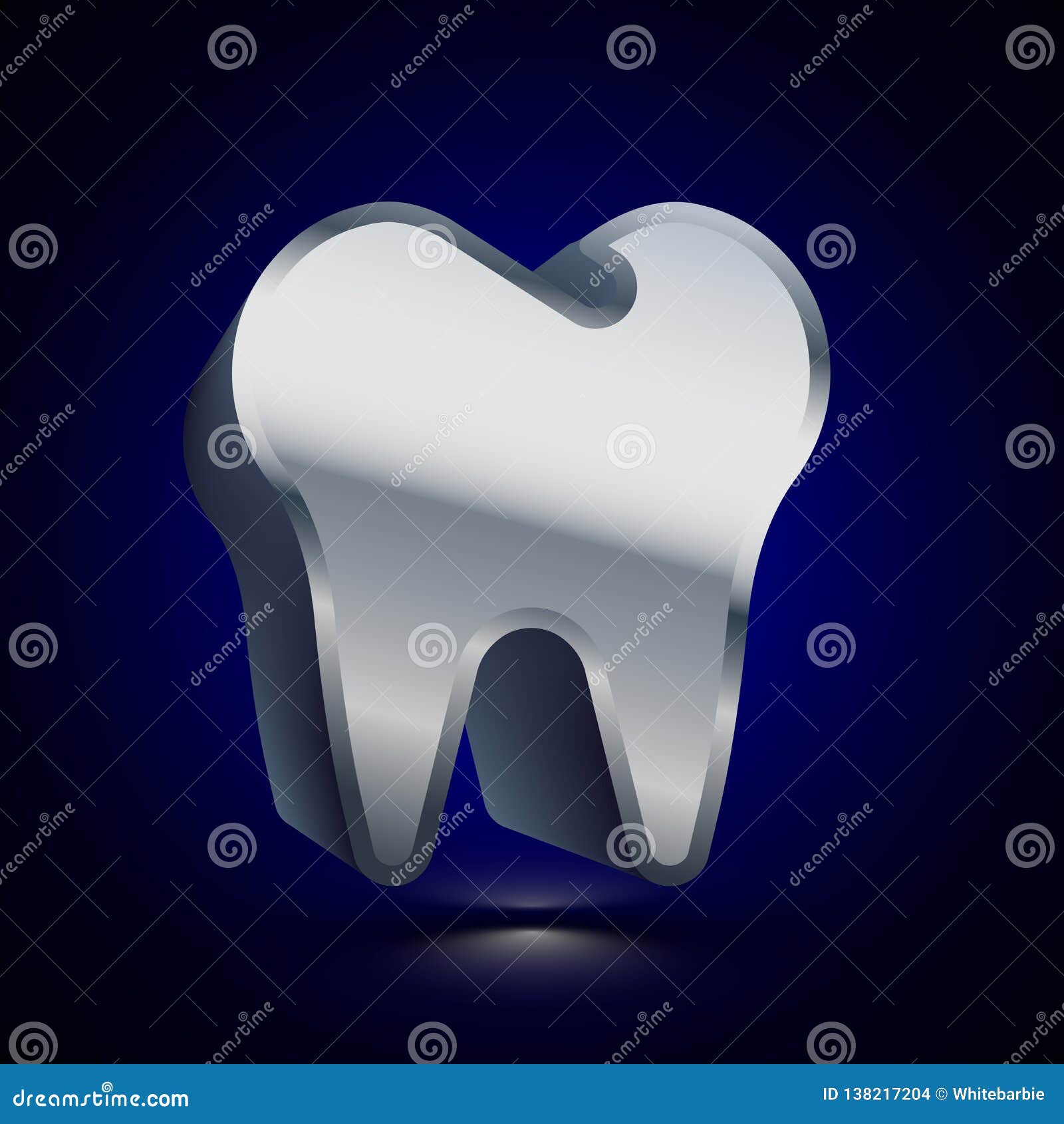 Tooth Stylized Draw Logo Cartoon Vector | CartoonDealer.com #26583621