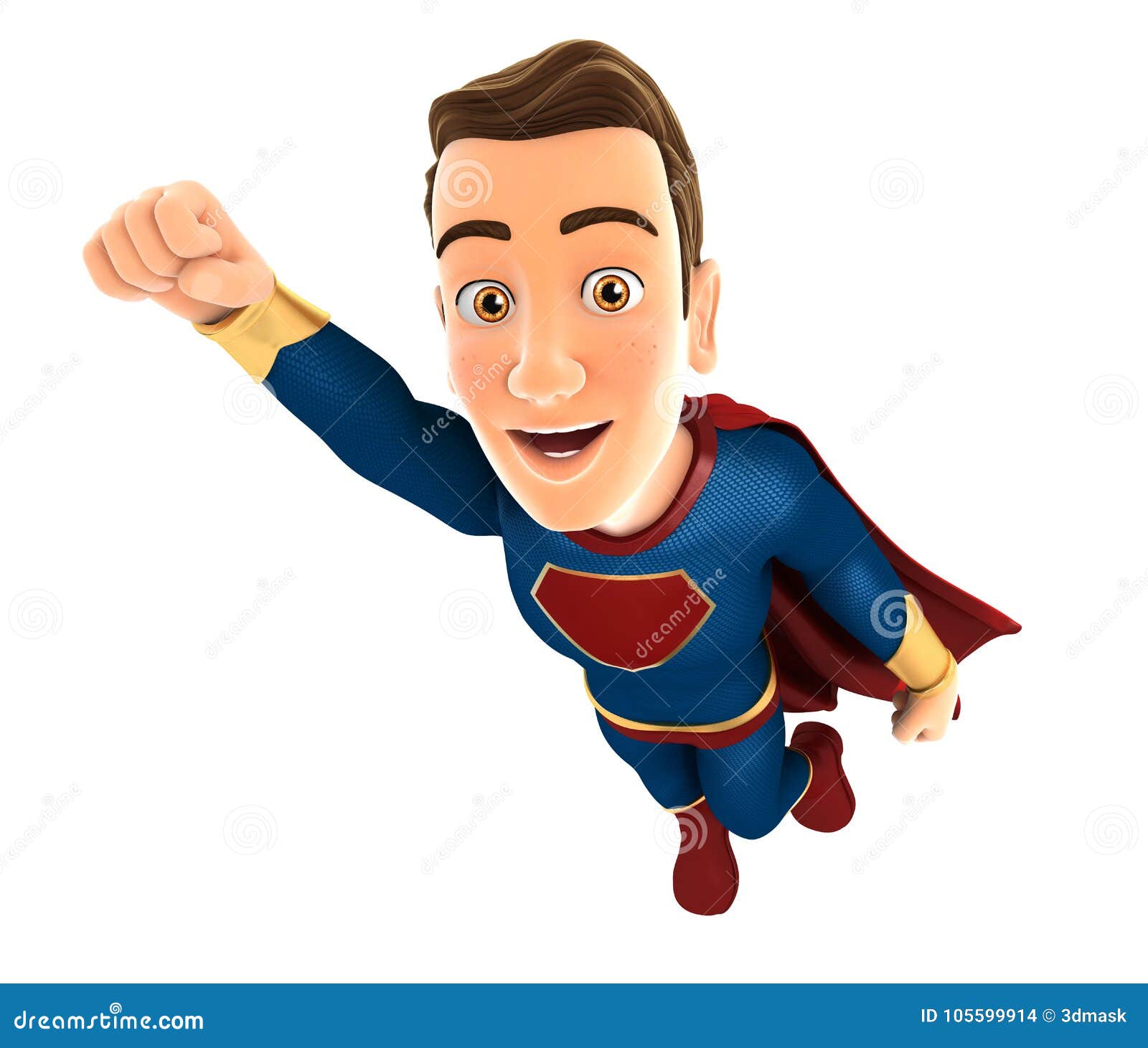 Superhero Flying During Thunderstorm Silhouette Vector Illustration ...