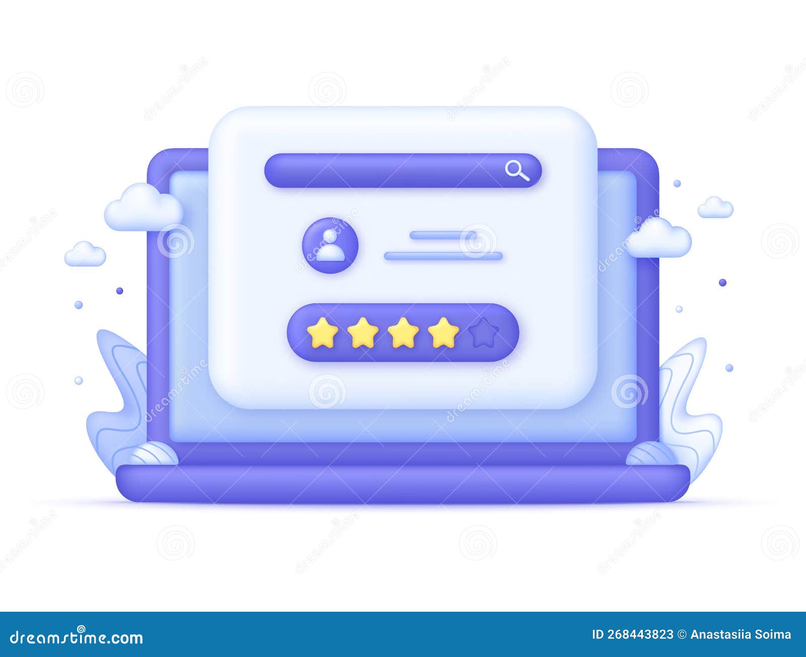 3D Survey Form with Customer Review Window Online Feedback, Survey or ...