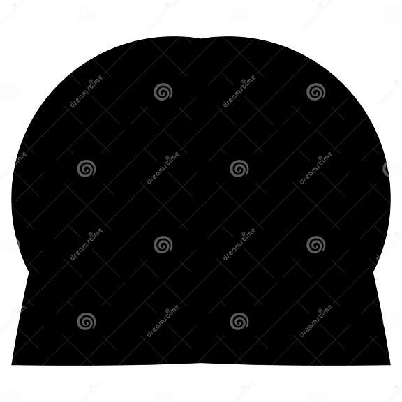 2D Swimming Cap Icon Design. Stock Vector - Illustration of design ...