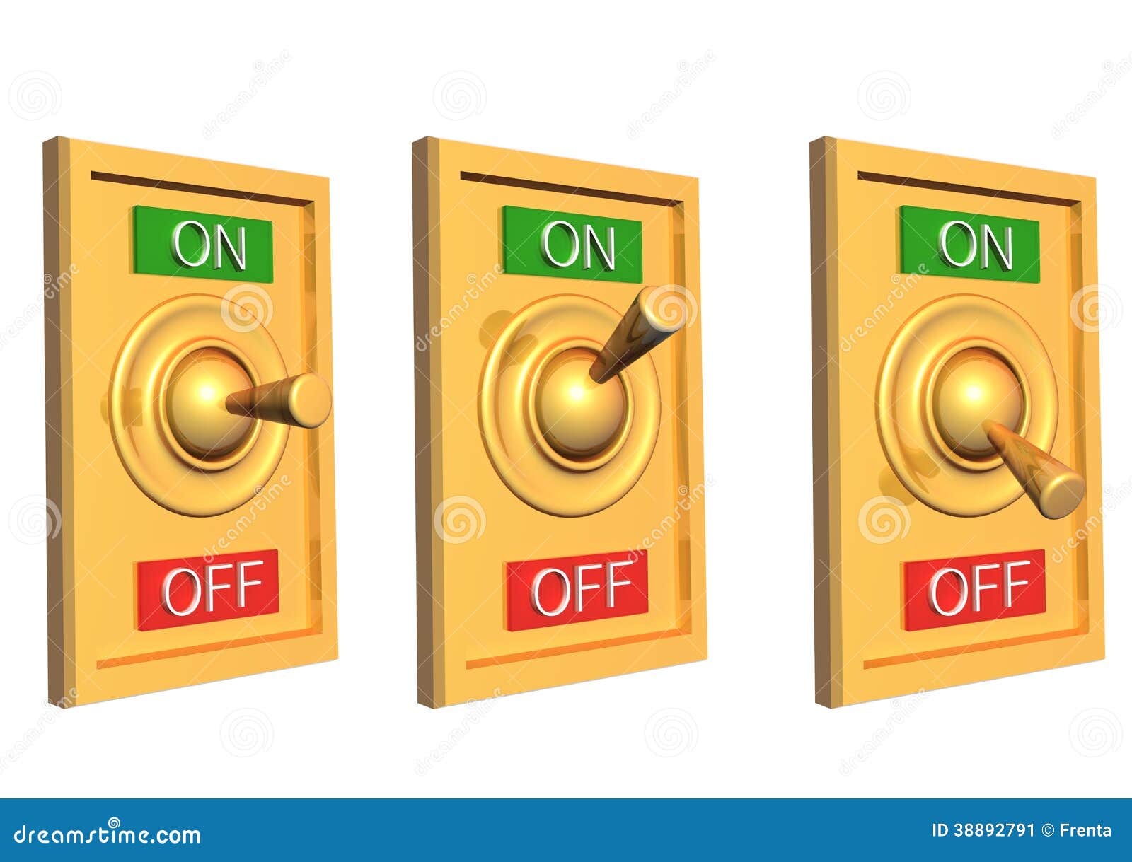 3d switch stock illustration. Illustration of circuit - 38892791
