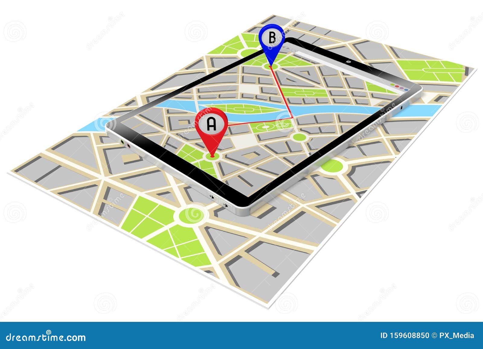 Map, Route, Gps Distance, Roadmap Icon. Geolocation Map Path Distance ...