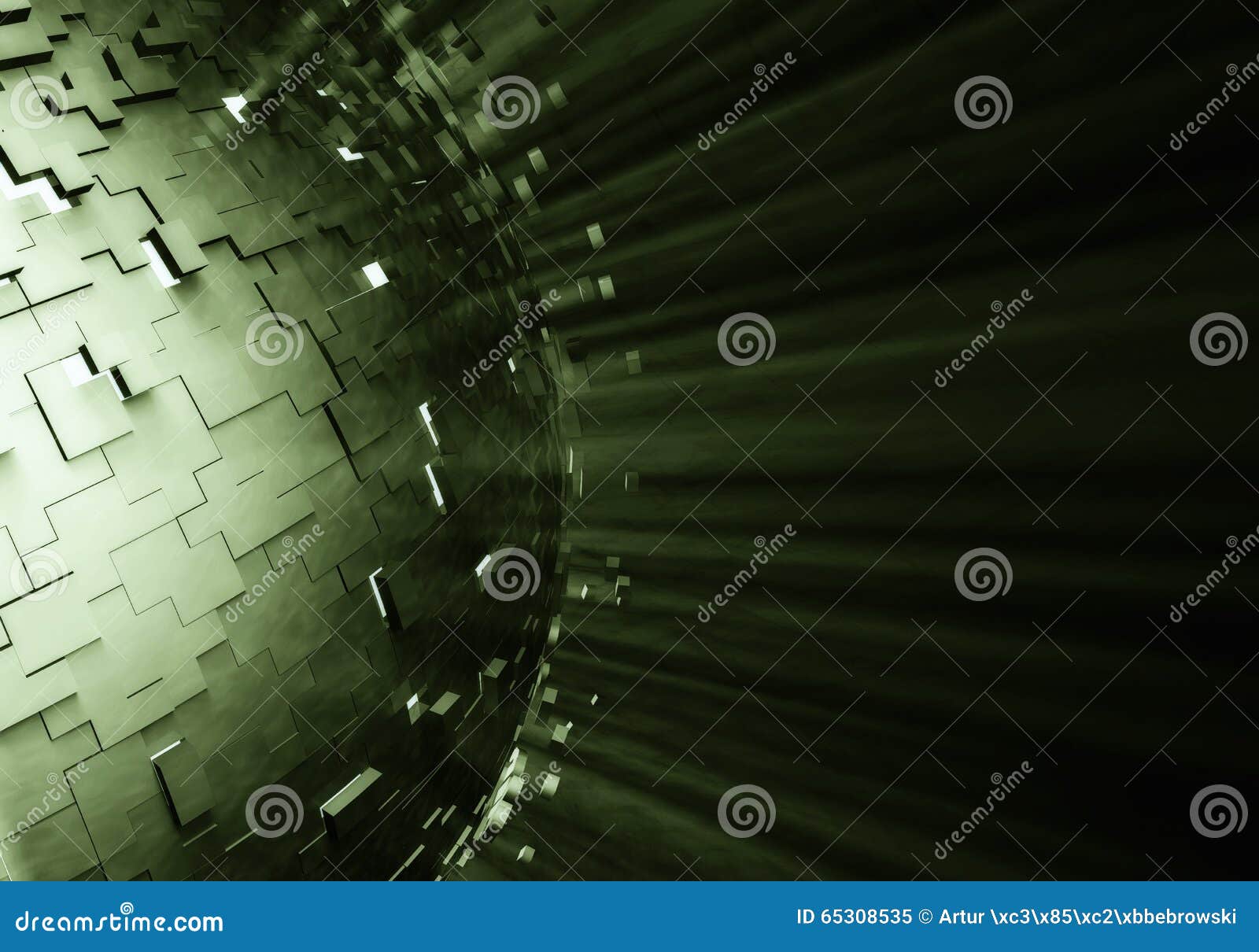 3d Technology Background stock illustration. Illustration of cloud ...