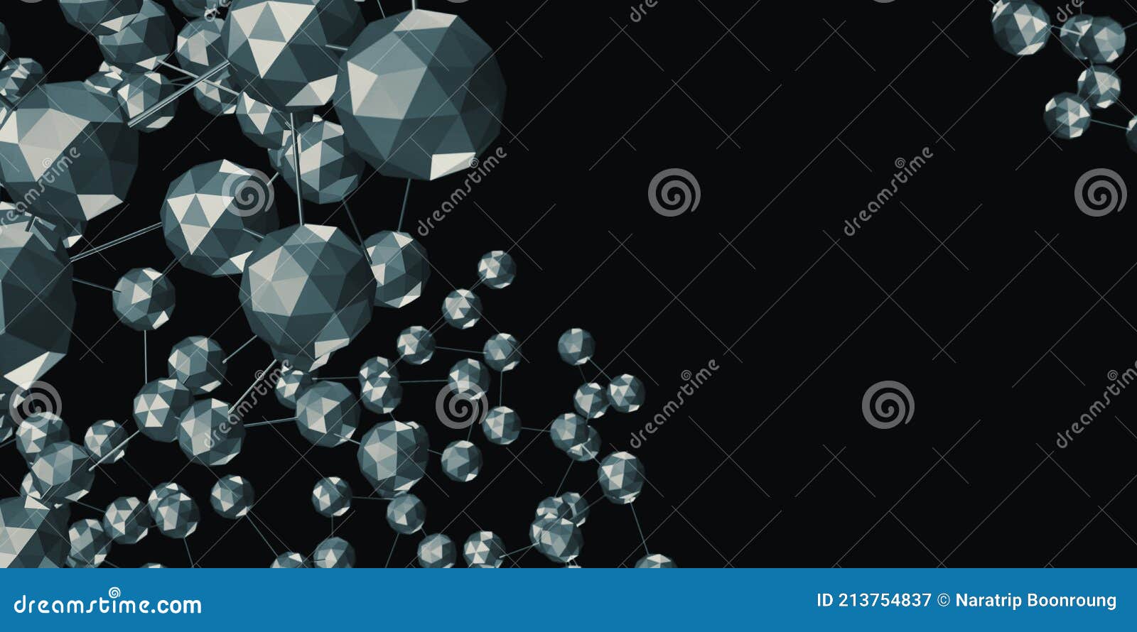 3d Technology Background Illustration Abstract Multi Dimensional Cube ...