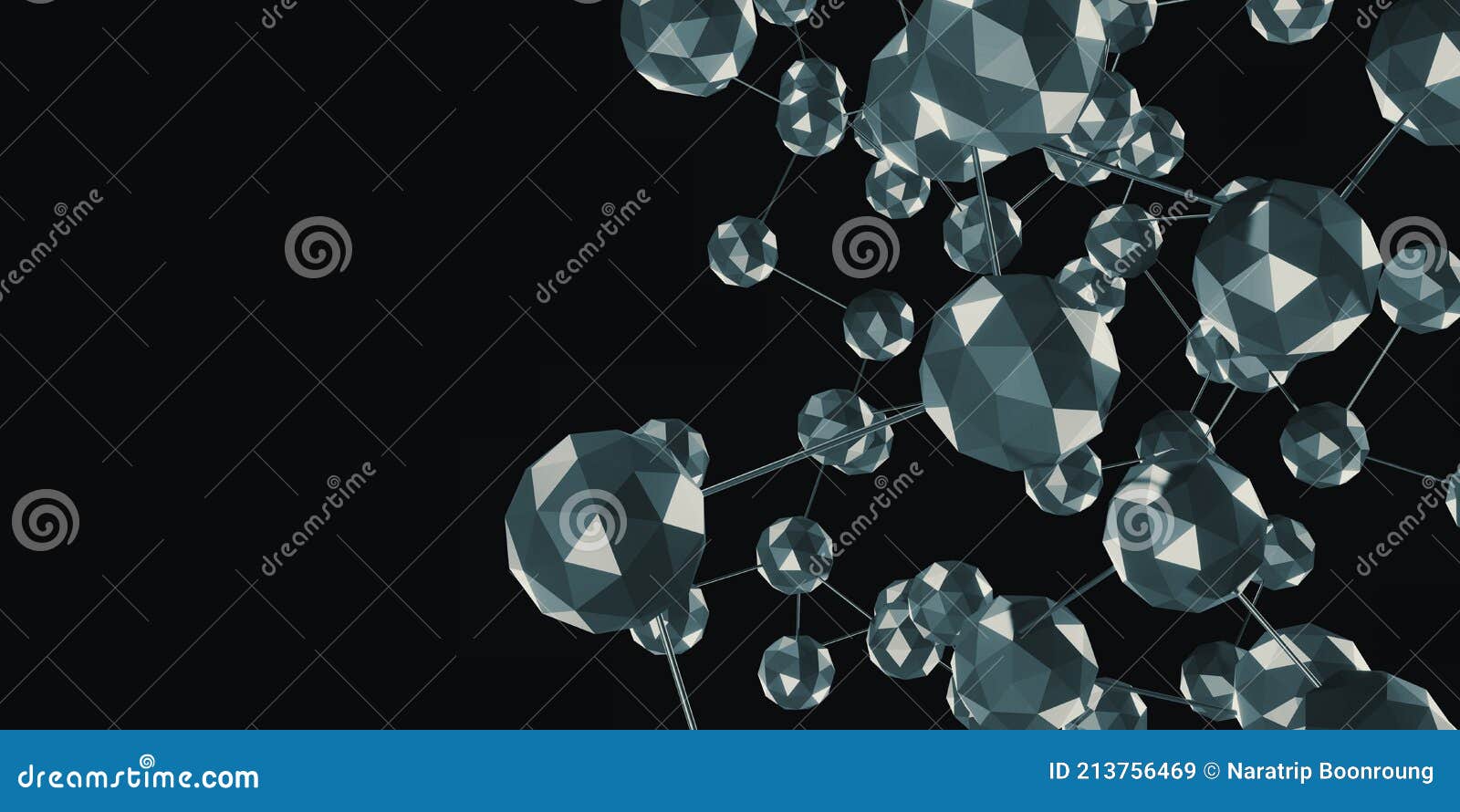 3d Technology Background Illustration Abstract Multi Dimensional Cube ...