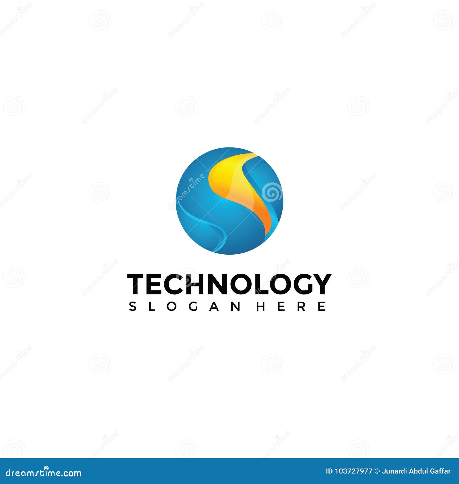 3D Technology Logo Template. Vector Illustrator Eps. 10 Stock Vector ...