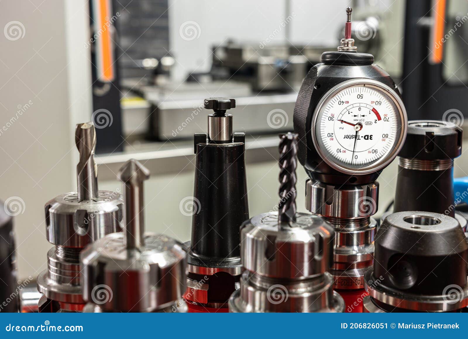 3D Tester Sensor for Measurement on Turning and Milling CNC Machines ...