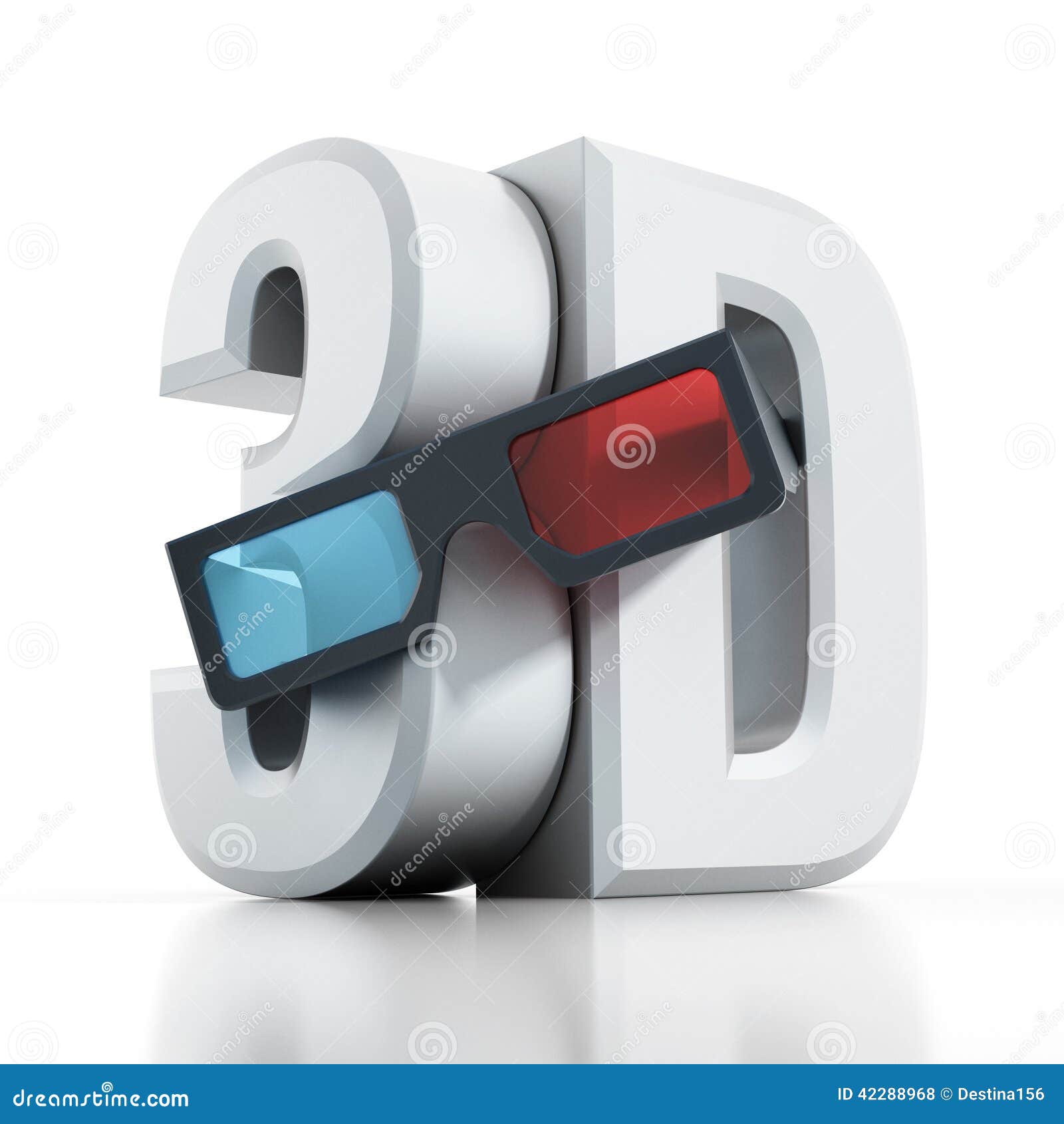 3D text and glasses stock illustration. Illustration of glasses - 42288968