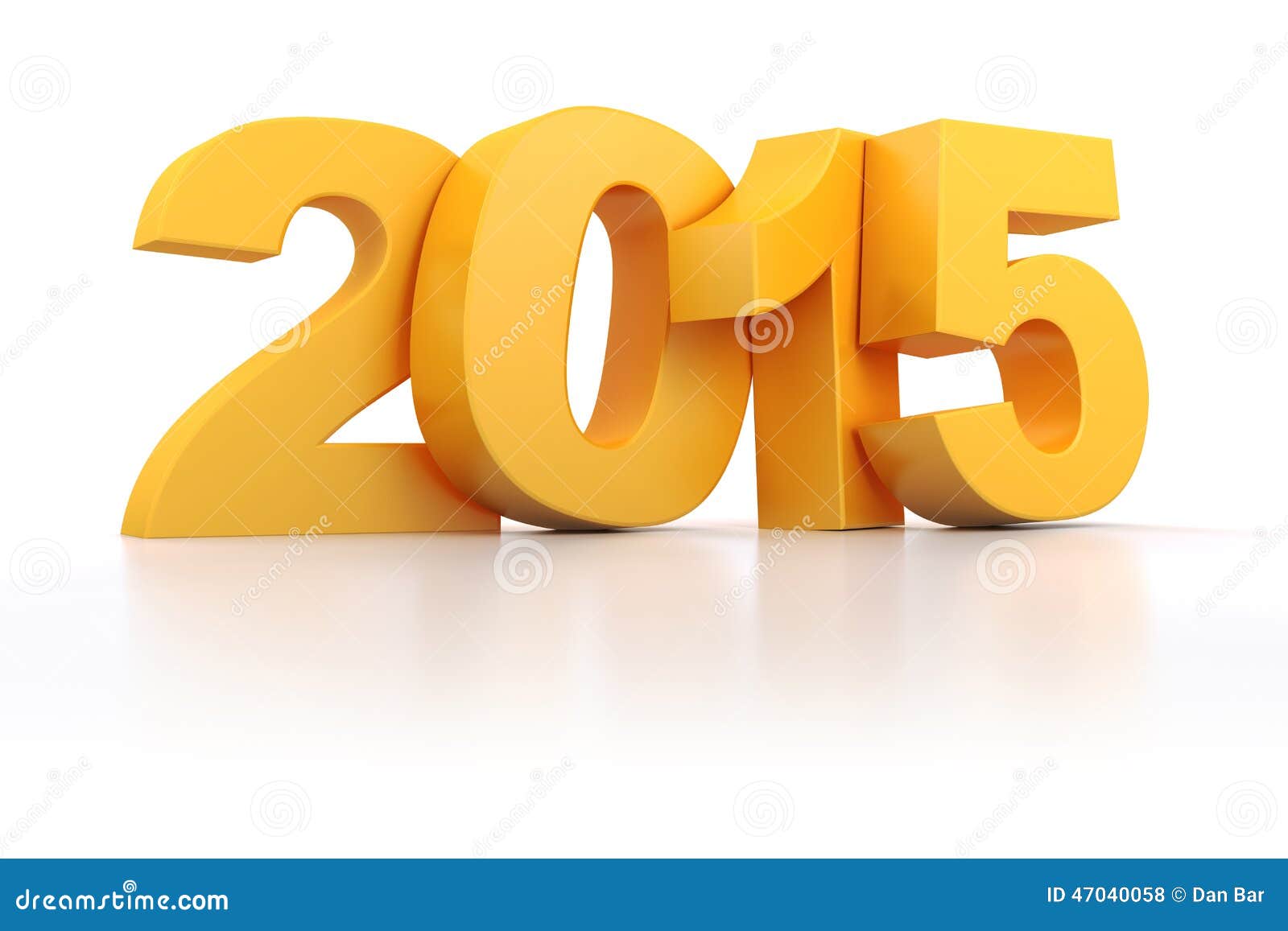3d - 2015 text stock illustration. Illustration of december - 47040058
