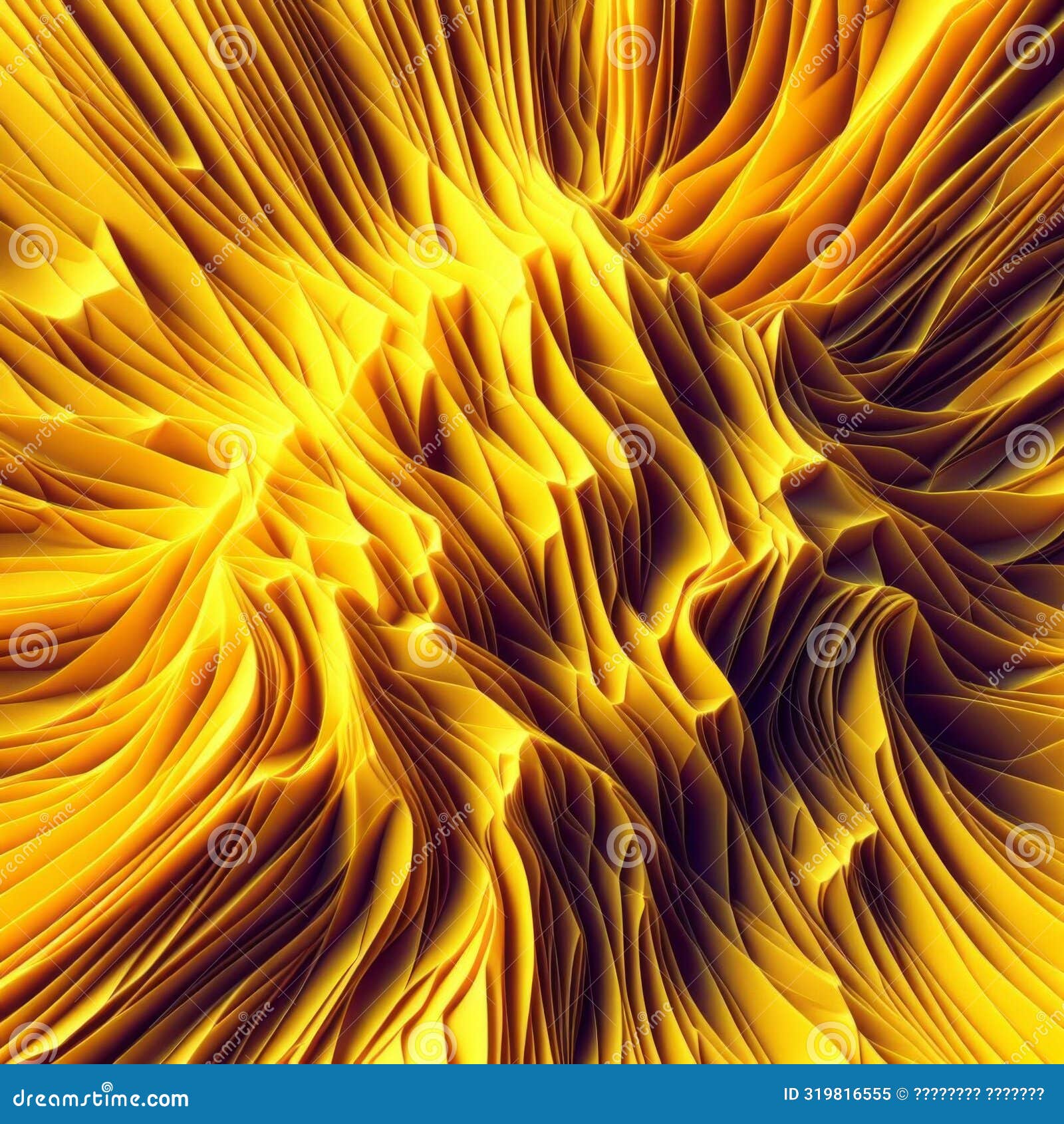 3d Texture Made in the Form of Crumpled Paper Effect Stock Illustration ...