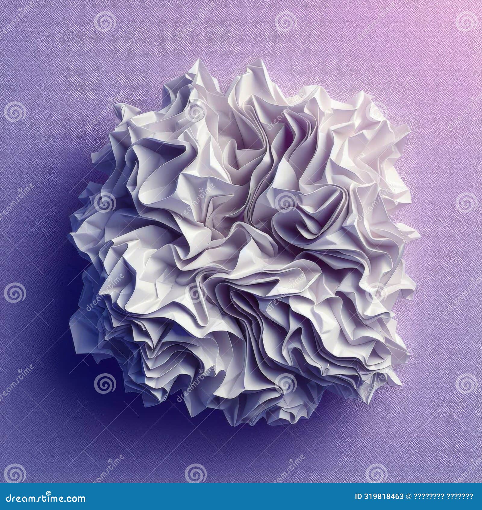 3d Texture Made in the Form of Crumpled Paper Effect Stock Image ...