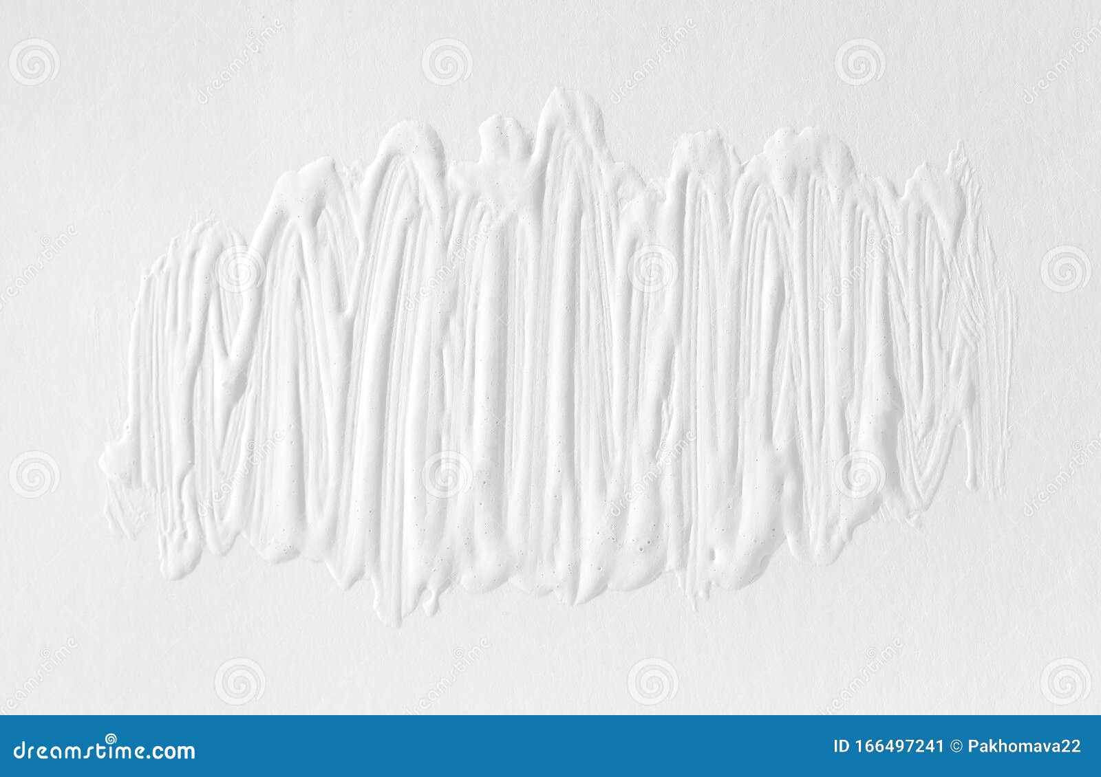 3 D Texture of White Paint with Handmade Brush Strokes, Decor Elements ...
