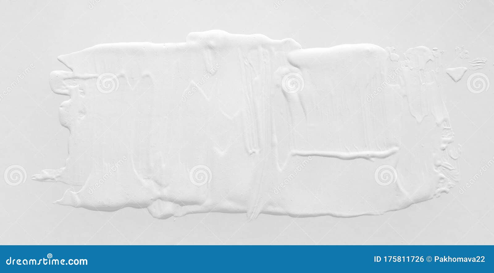 3 D Texture of White Paint with Handmade Brush Strokes, Decor Elements ...