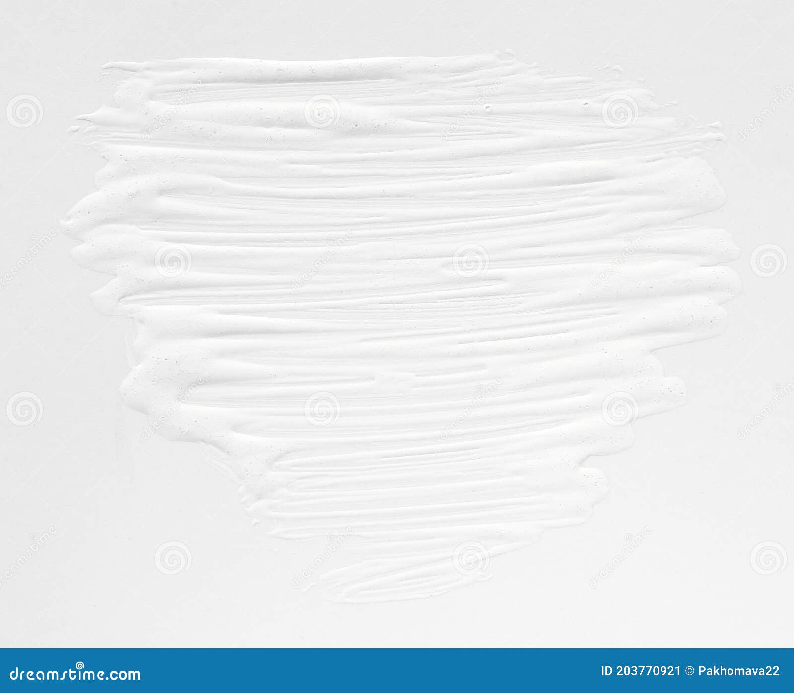 3 D Texture of White Paint with Handmade Brush Strokes, Decor Elements ...