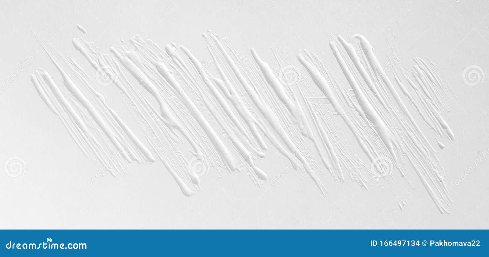 3 D Texture of White Paint with Handmade Brush Strokes, Decor Elements ...