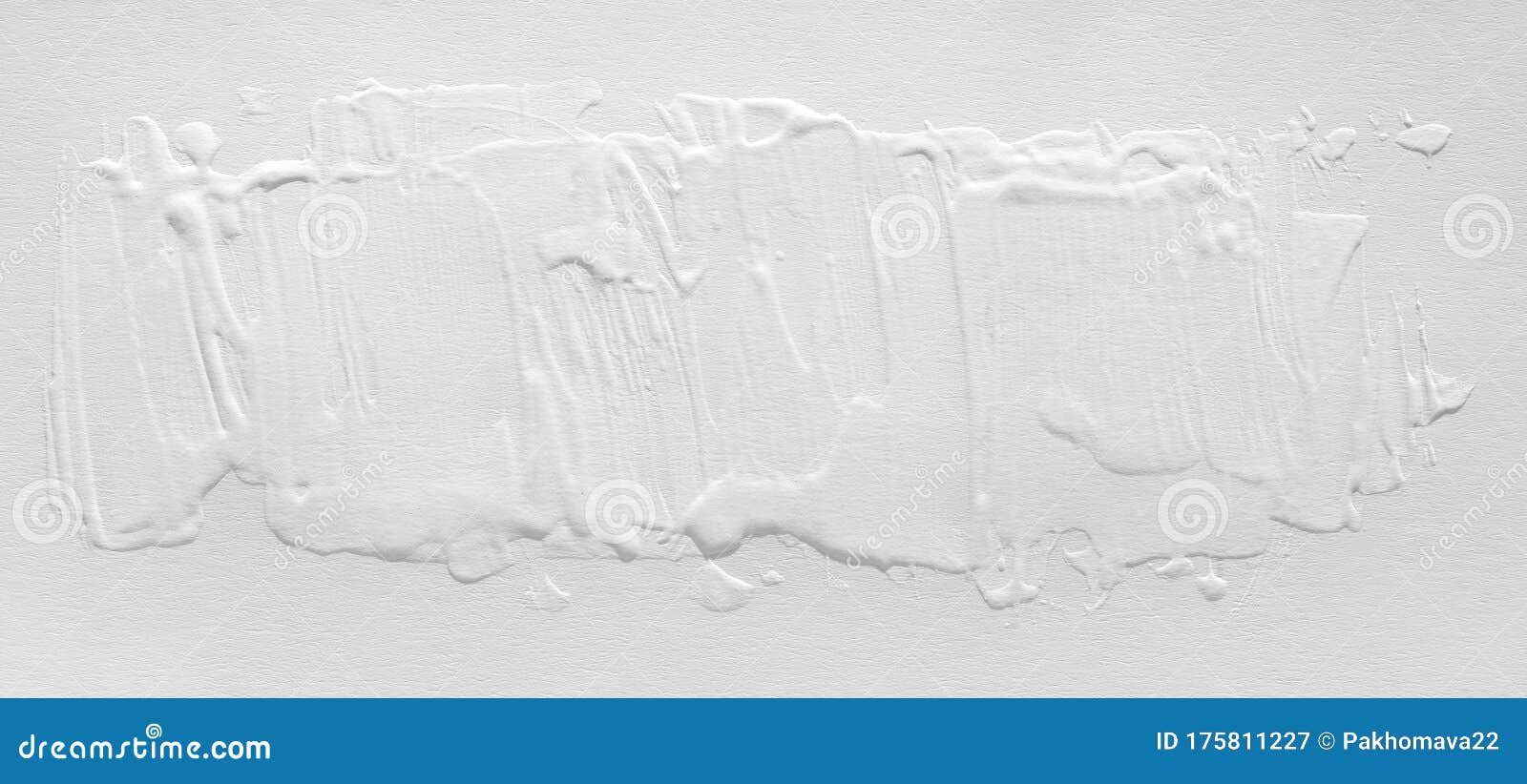 3 D Texture of White Paint with Handmade Brush Strokes, Decor Elements ...