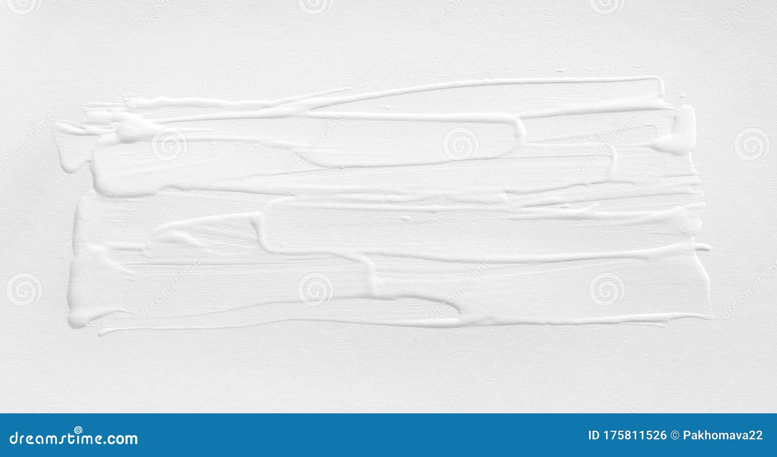 3 D Texture of White Paint with Handmade Brush Strokes, Decor Elements ...