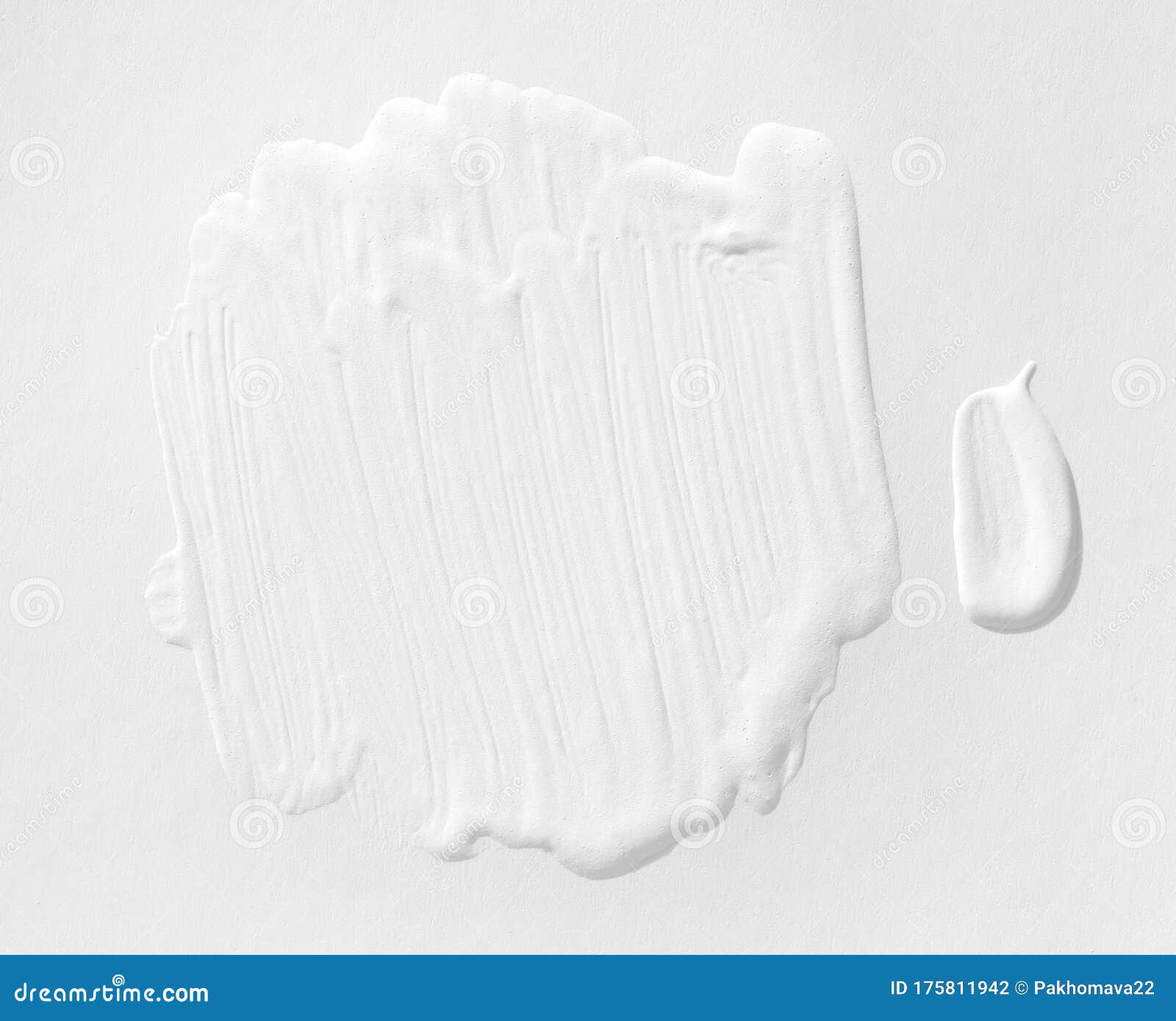 3 D Texture of White Paint with Handmade Brush Strokes, Decor Elements ...