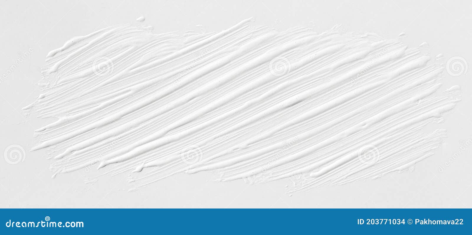 3 D Texture of White Paint with Handmade Brush Strokes, Decor Elements ...