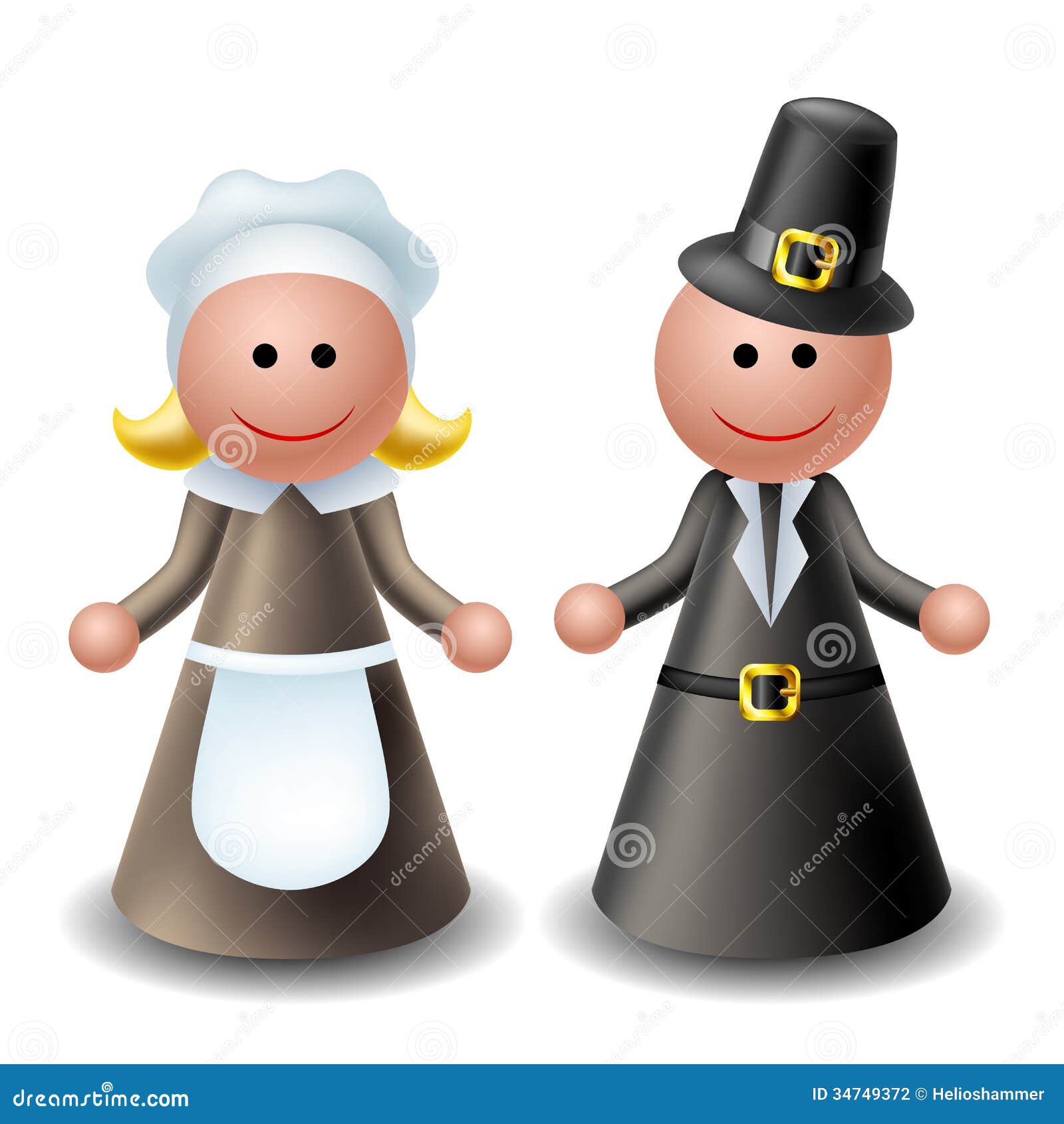 Thanksgiving Pilgrim Emoticon Emoji Cartoon Icon | CartoonDealer.com ...