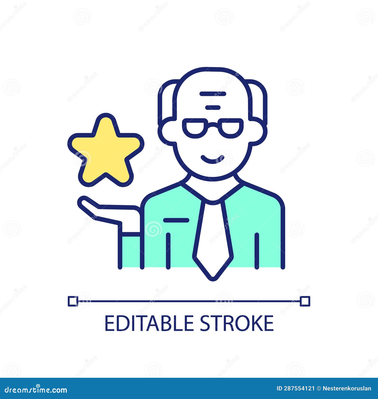 2D Thin Line Colorful Recognition Programs Icon Stock Vector - Illustration of isolated, icon ...