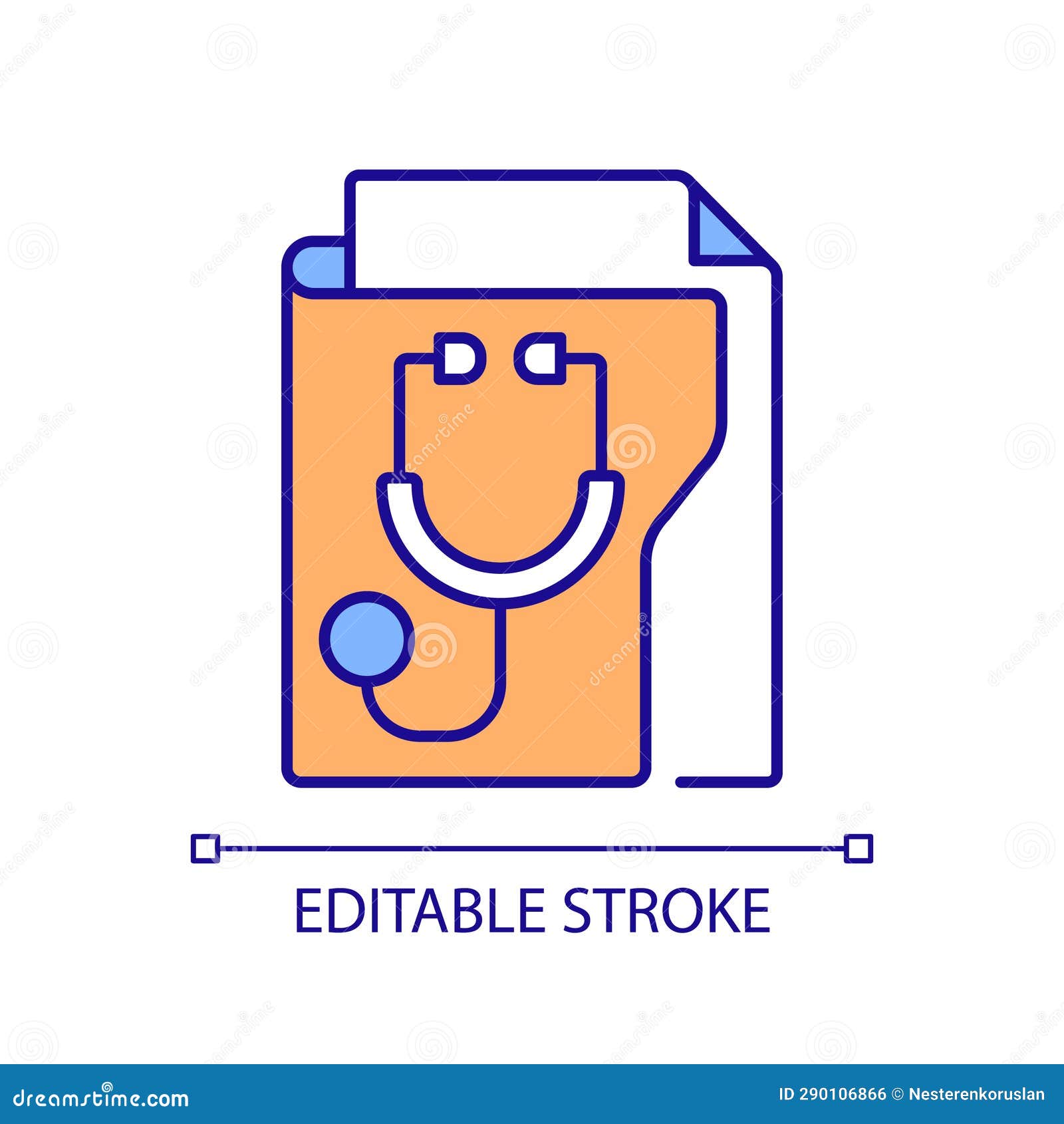 2D Thin Linear Colorful Foundational Level Icon Stock Vector ...