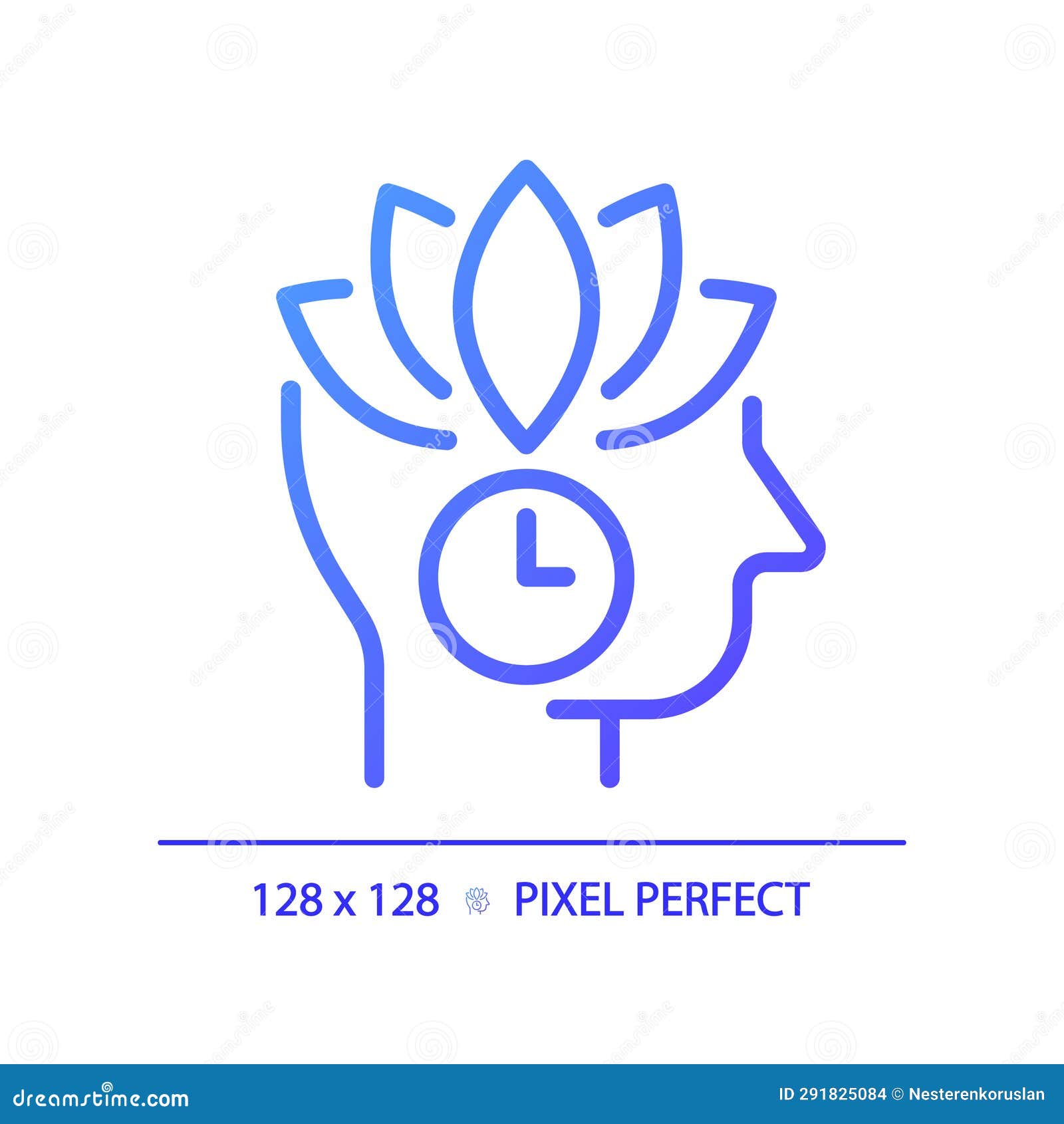 2D Thin Linear Gradient Self Control Icon Stock Vector - Illustration ... 2D Thin Linear Gradient Self Control Icon Stock Vector - Illustration ...