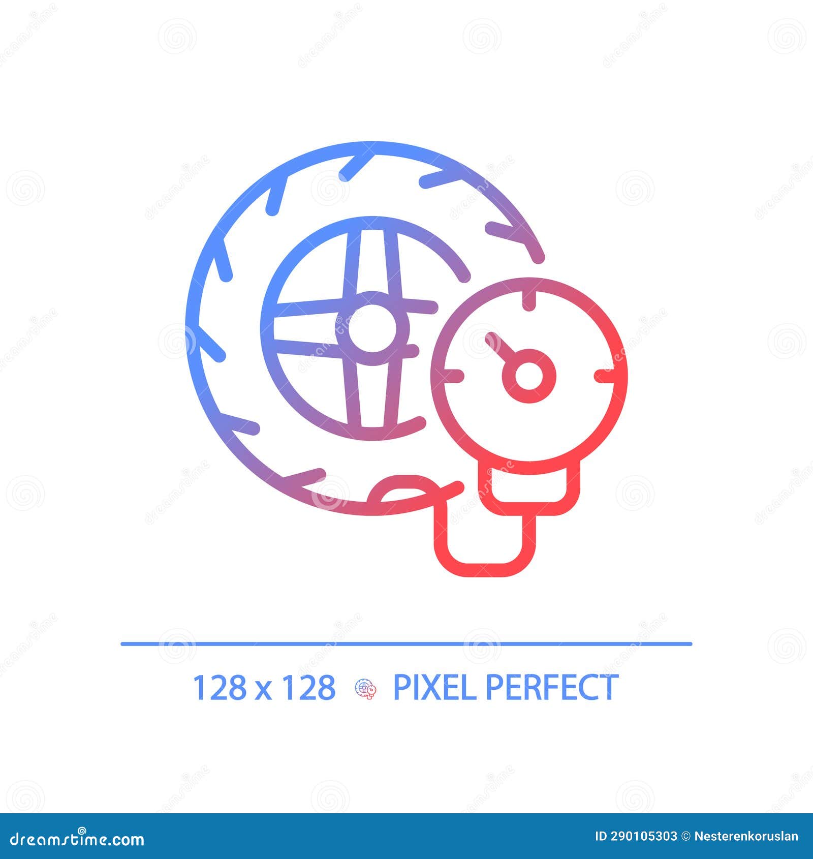 Linear Inflate Tire Icon From General Outline Collection. Thin Line ... Linear Inflate Tire Icon From General Outline Collection. Thin Line ...