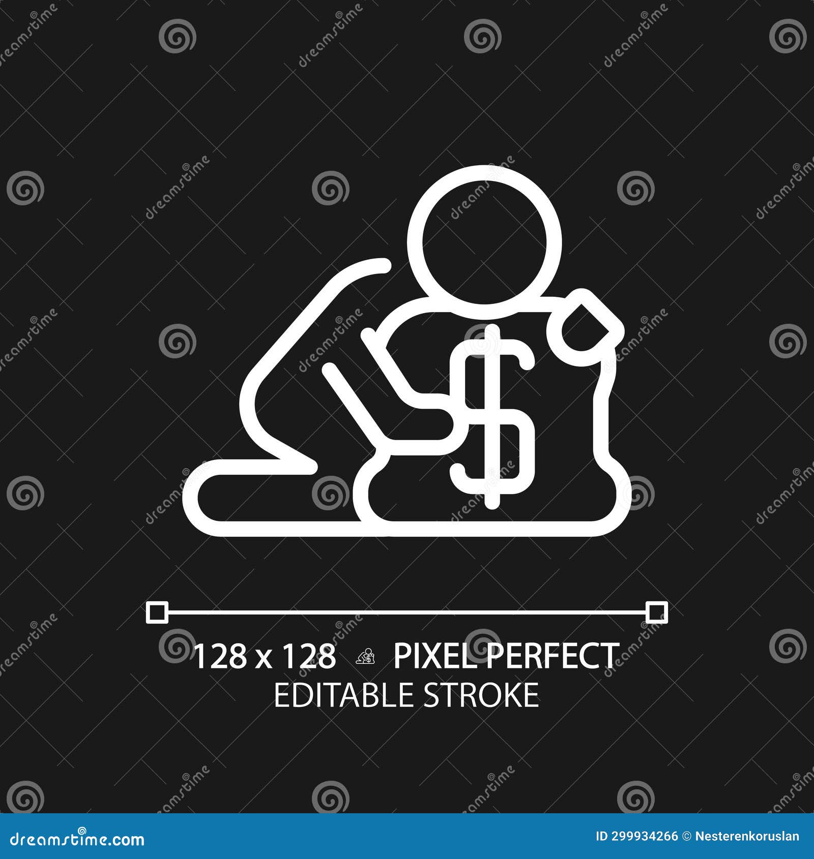 Greed Icon Vector From Classics Collection. Thin Line Greed Outline ...