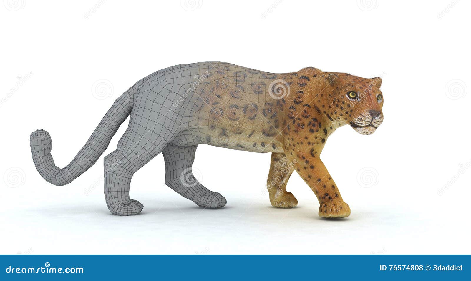 3d tiger render stock illustration. Illustration of lion - 76574808