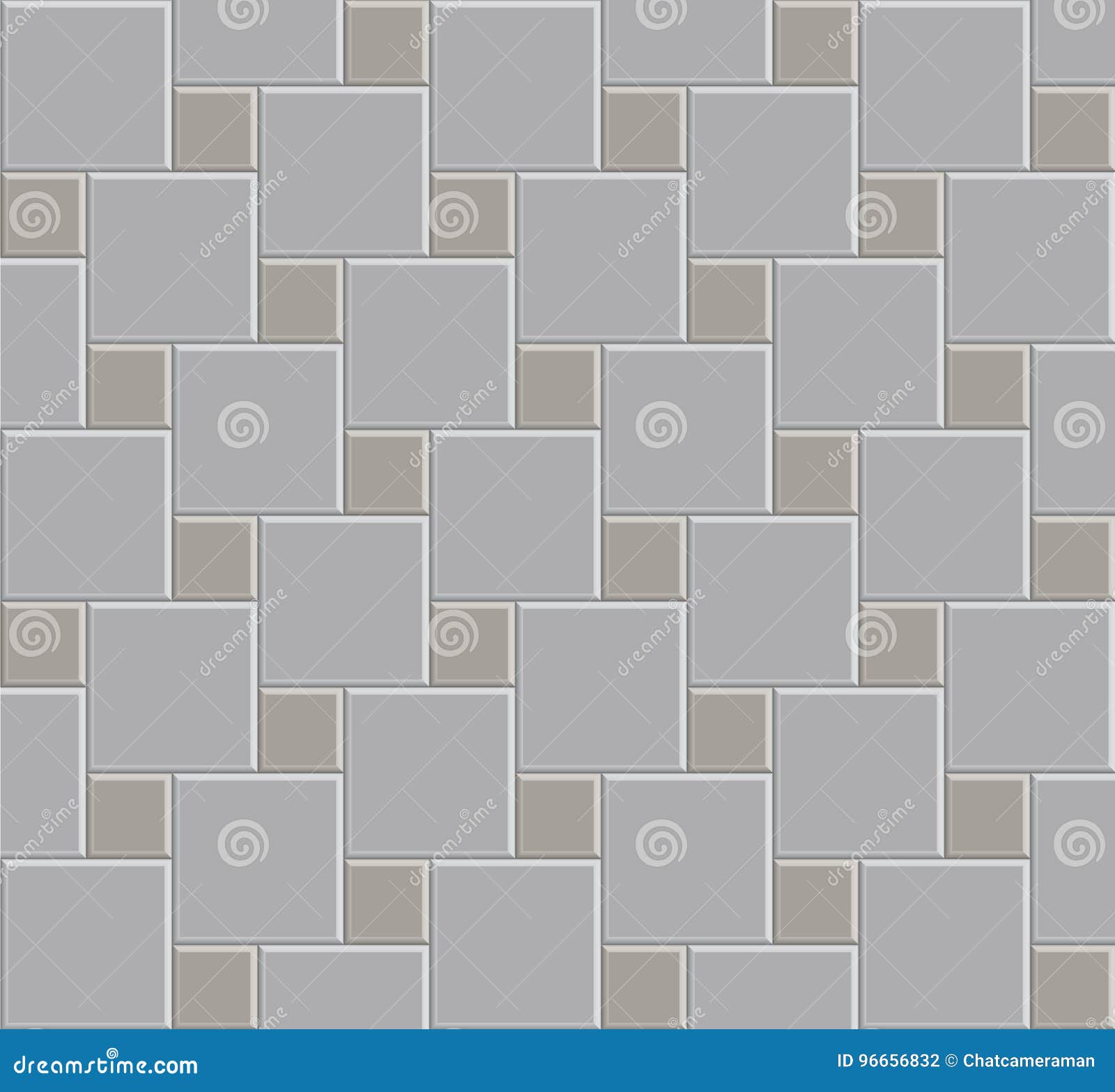 3d Tile Stone Pattern Floor Stock Illustration - Illustration of ...
