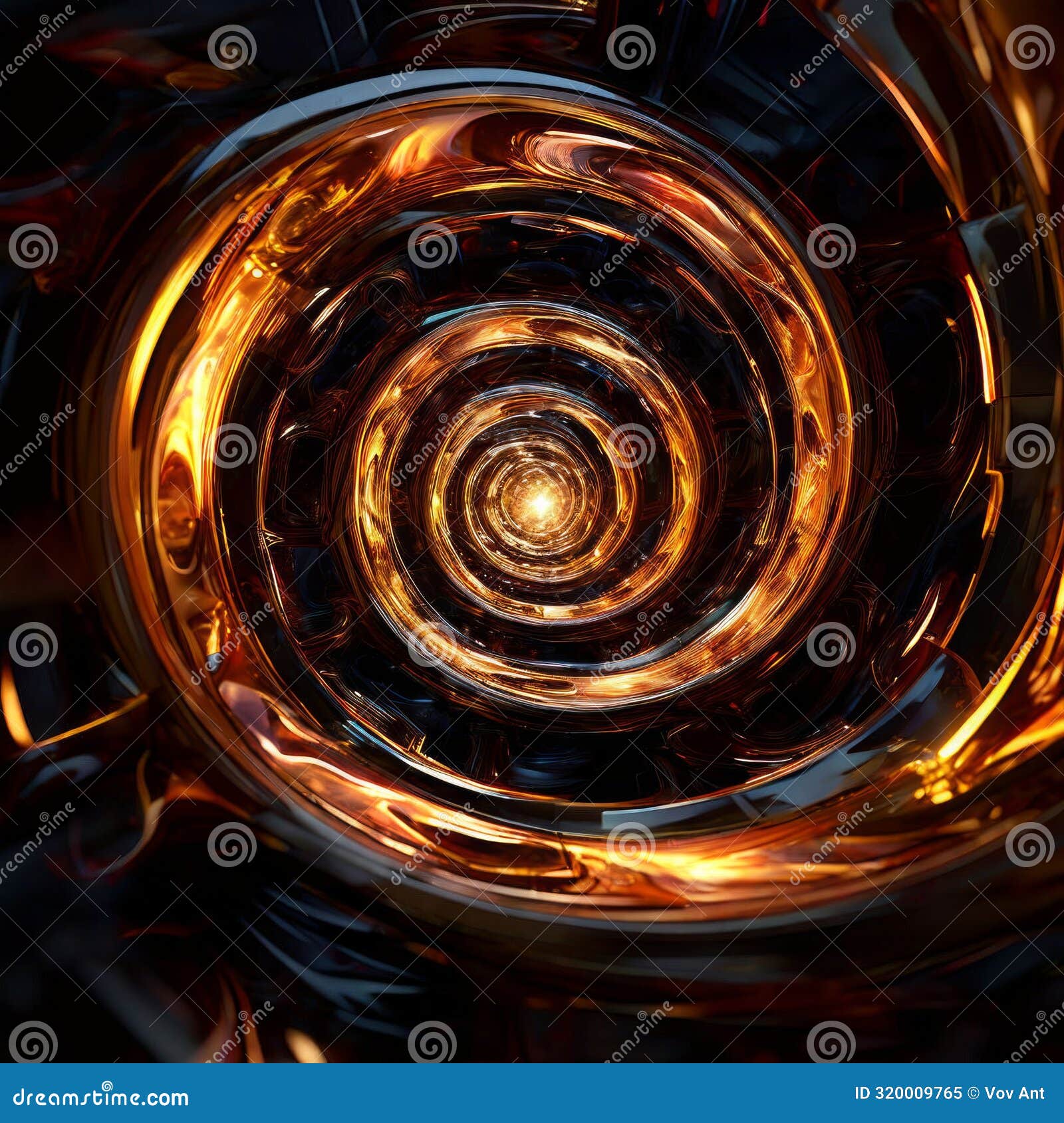 D Time Warp a Mind Bending Visual Representation of Time and P Stock ...