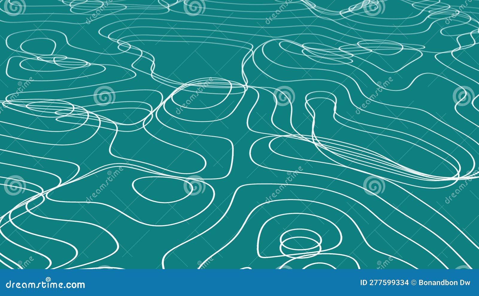 3D Topographic Map Background Concept Abstract Background. Space ...