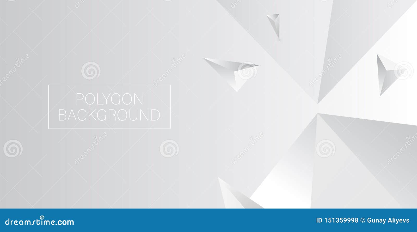 3d Triangle Polygon White Background Stock Illustration - Illustration ...