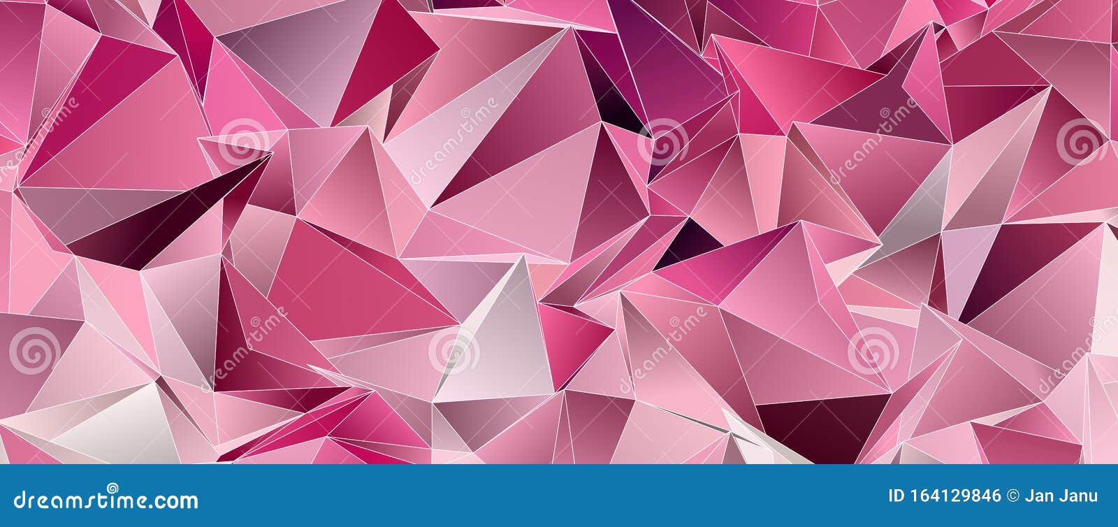 Polygonal Geometrical Texture, 3D Stock Photo - Image of generated ...