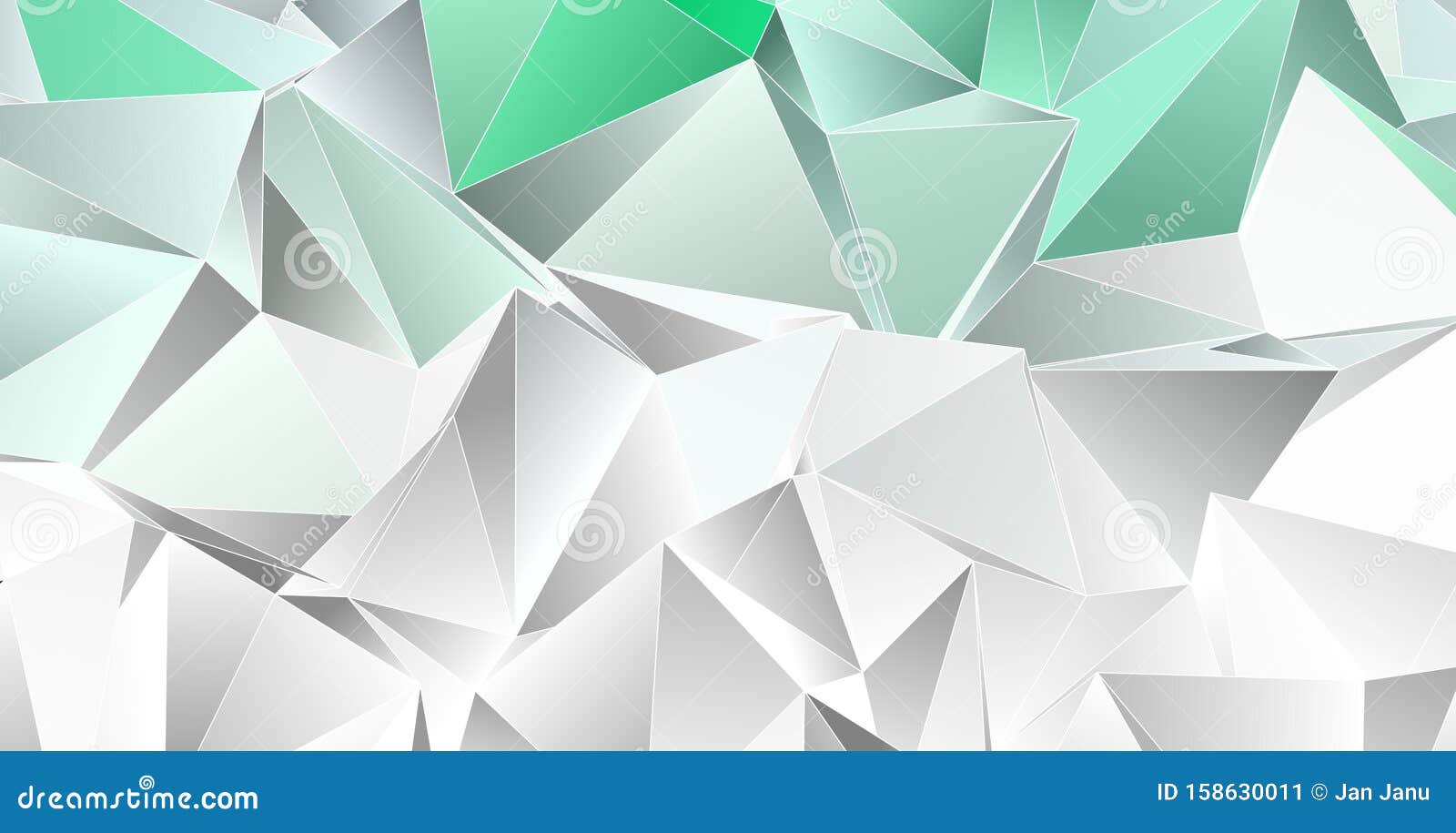 Polygonal Geometrical Texture, 3D Stock Image - Image of banner ...