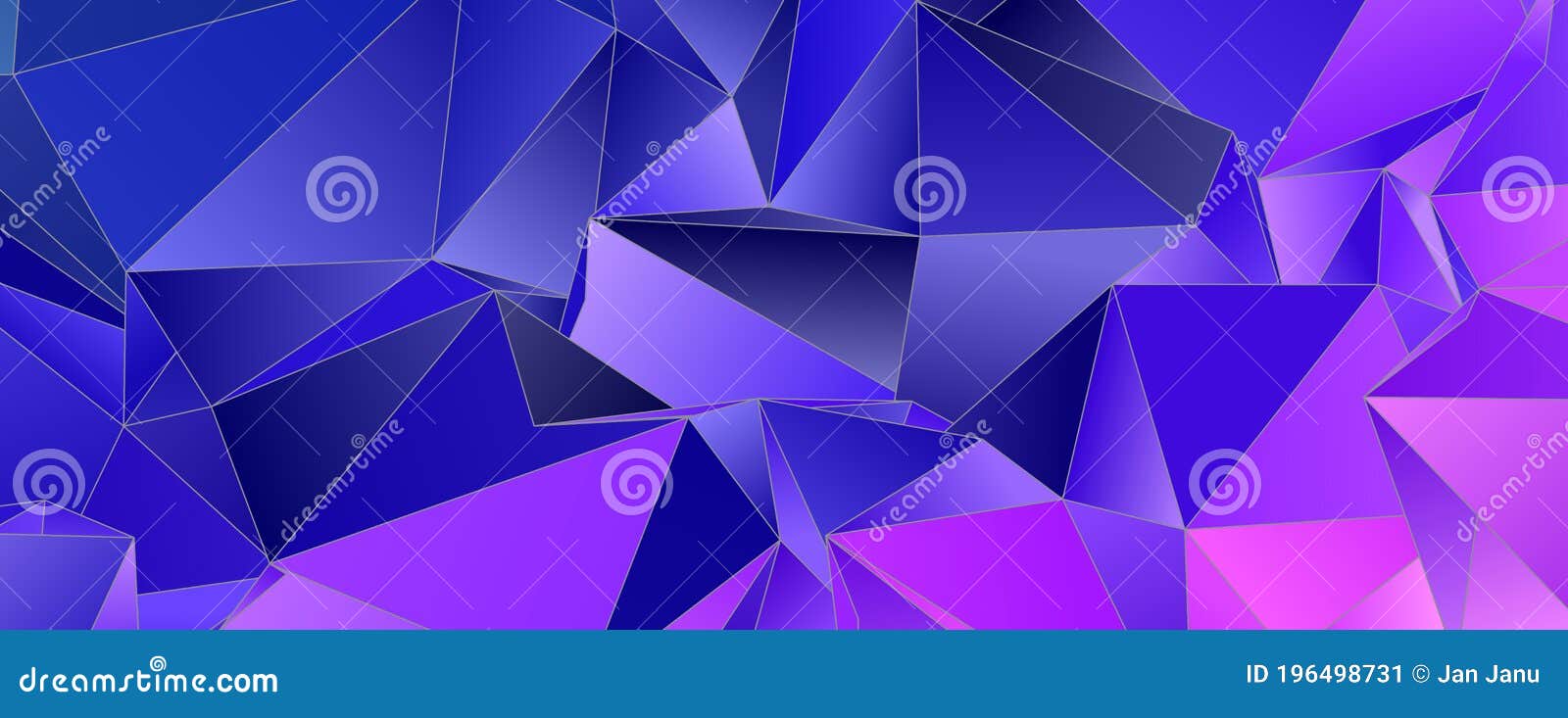 Polygonal Geometrical Texture, 3D Stock Illustration - Illustration of ...