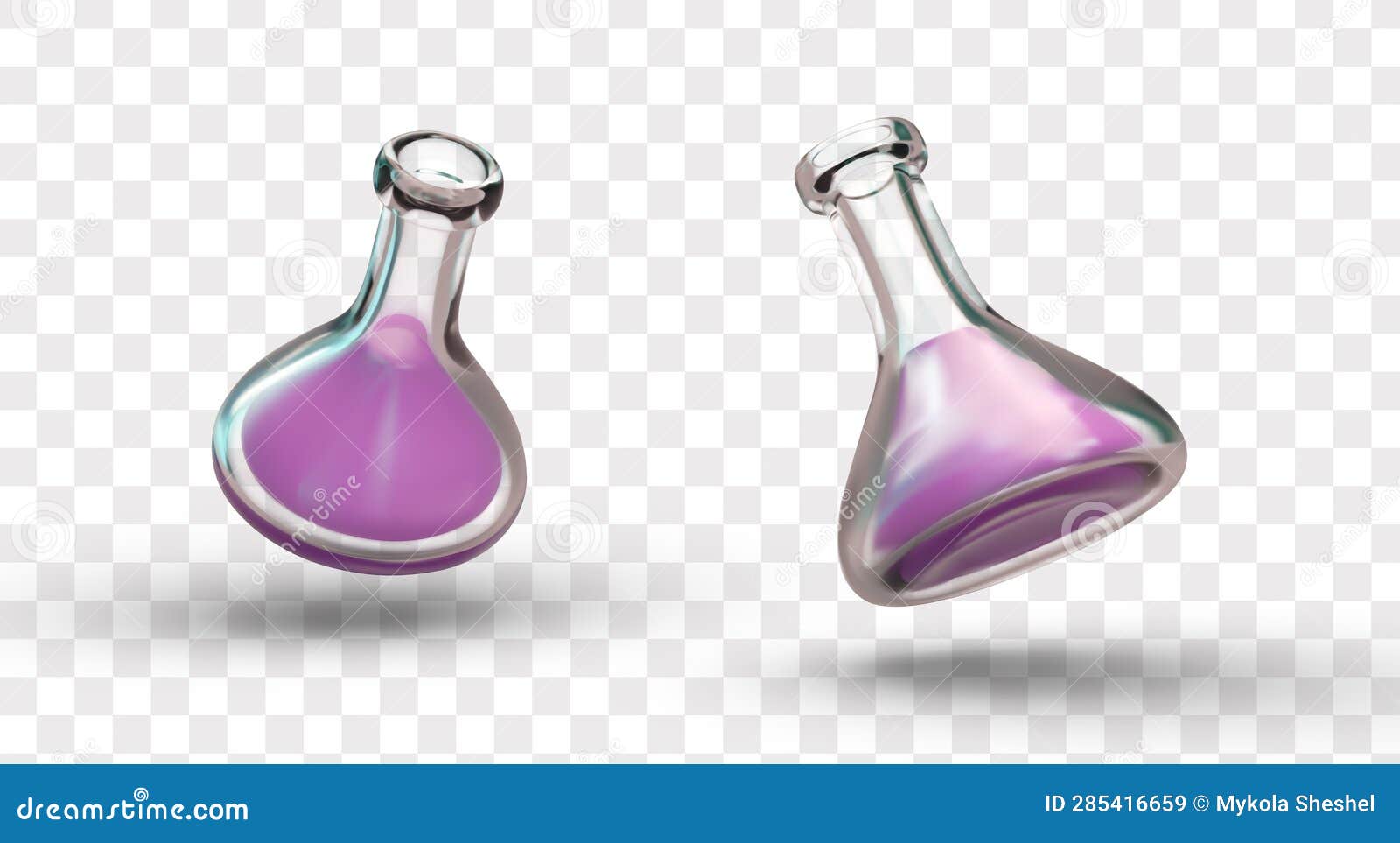 Labware Toxic Chemicals And Fluids Cartoon Vector | CartoonDealer.com ...