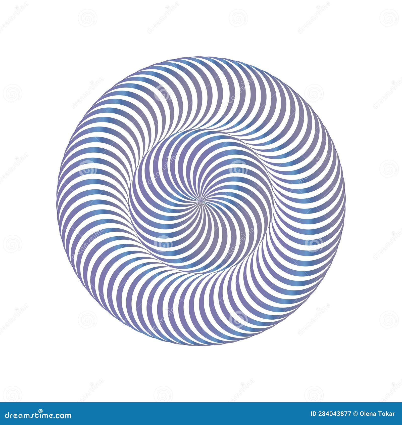 3D Twisted Gradient Spirals. Tunnel Geometry with Lines. Abstract ...