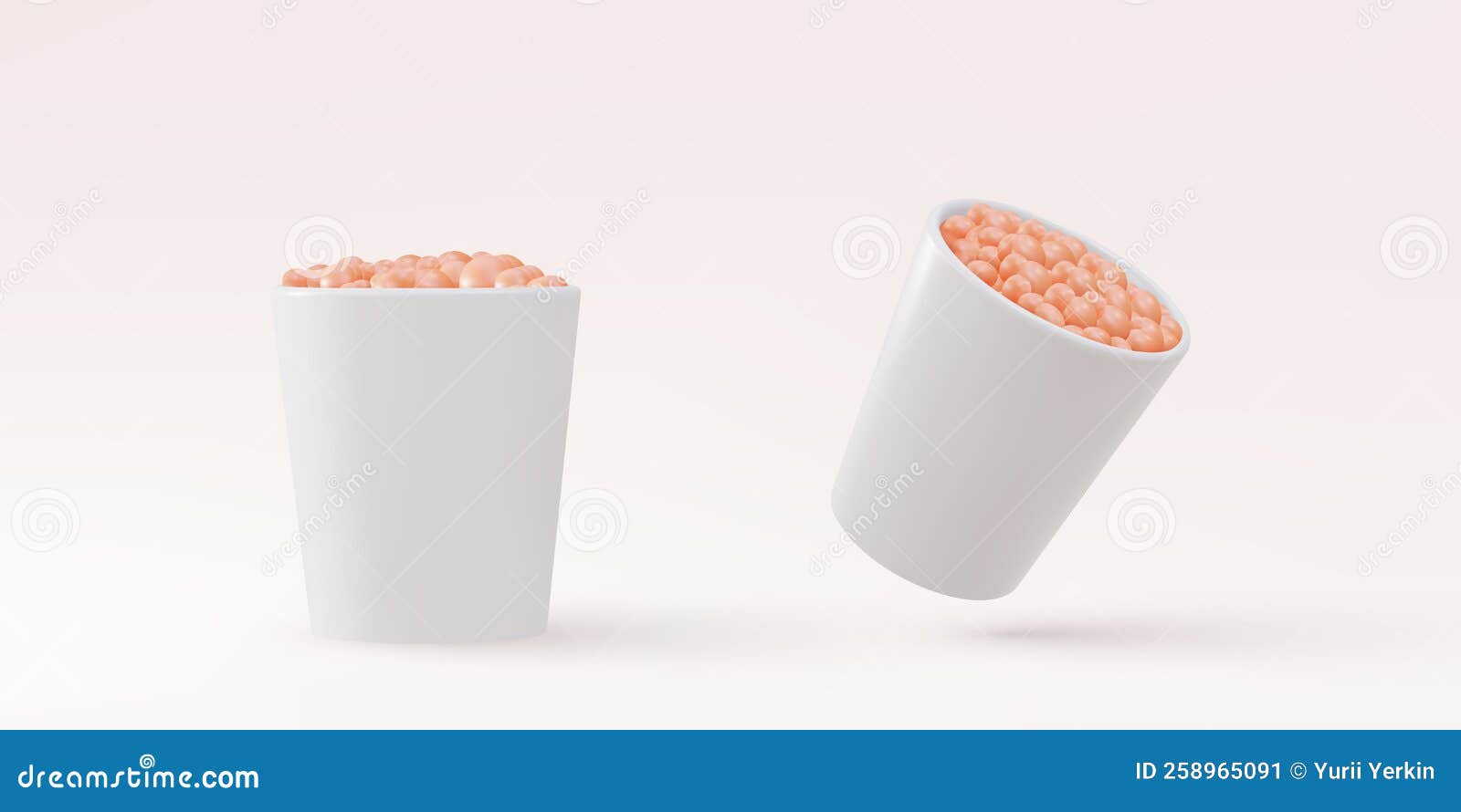 Realistic Snacks Poster Cartoon Vector | CartoonDealer.com #250232917